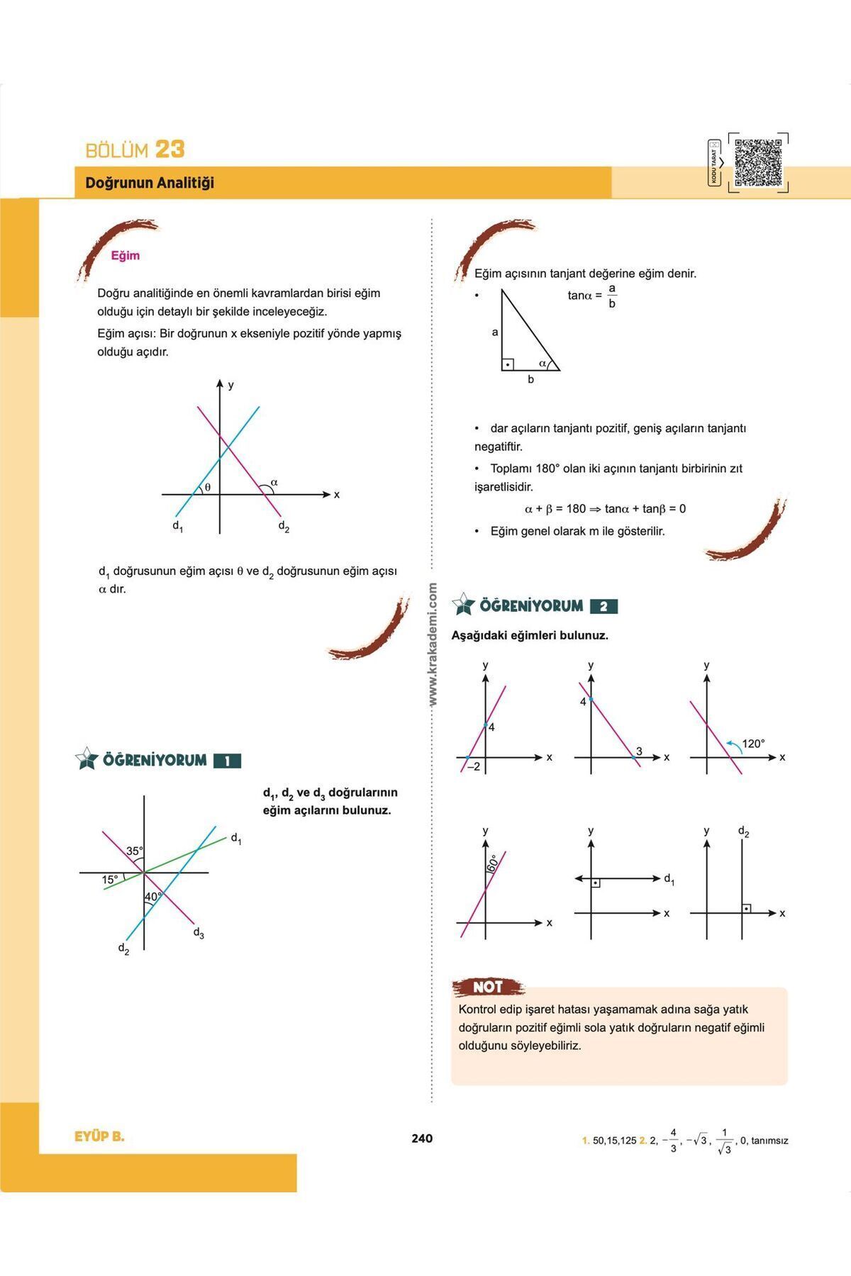 KR Akademi Yayınları Eyüp B. Tyt Ayt Geometri Video Ders Kitabı - Fiyatı, Yorumları
