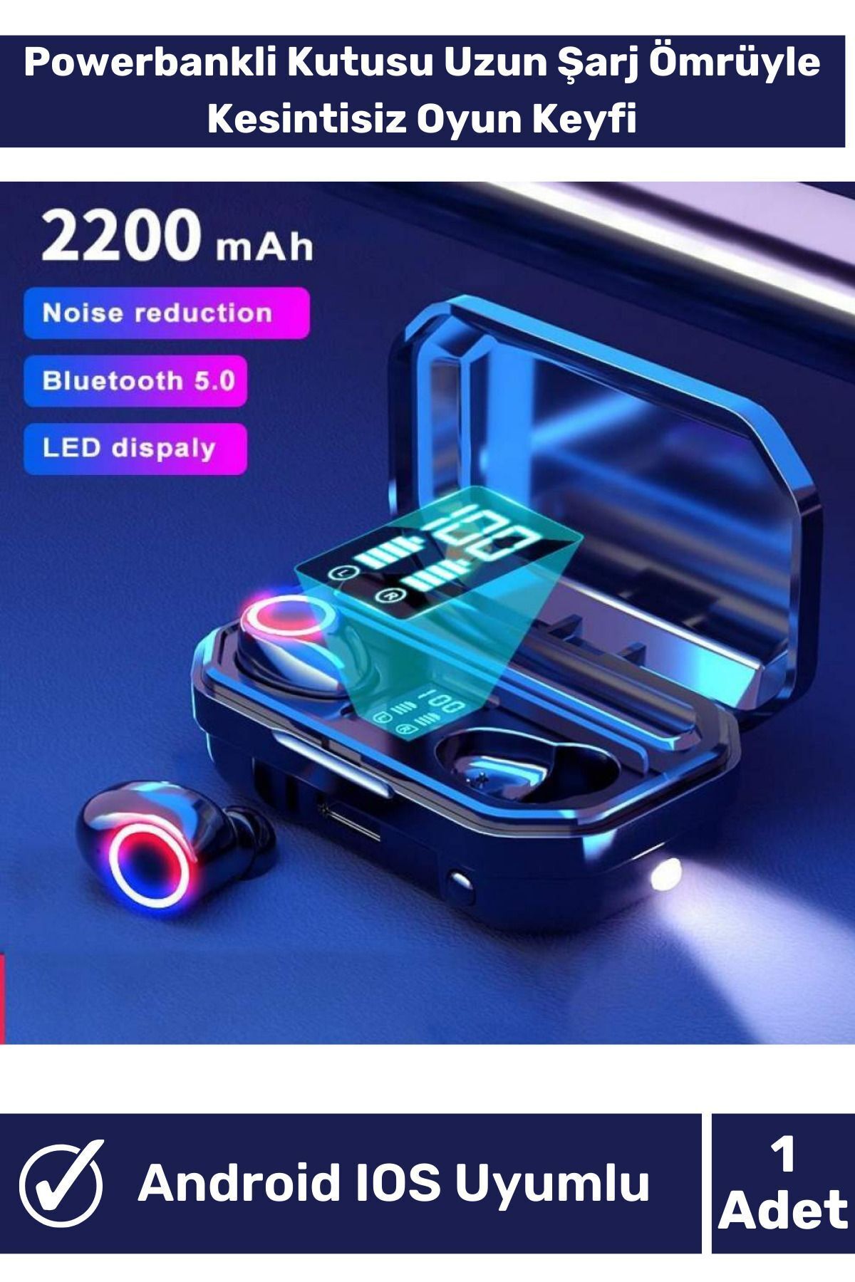 Wintoup Tws Kablosuz Bluetooth Kulaklık Cep Telefonu İçin Uyumlu ...