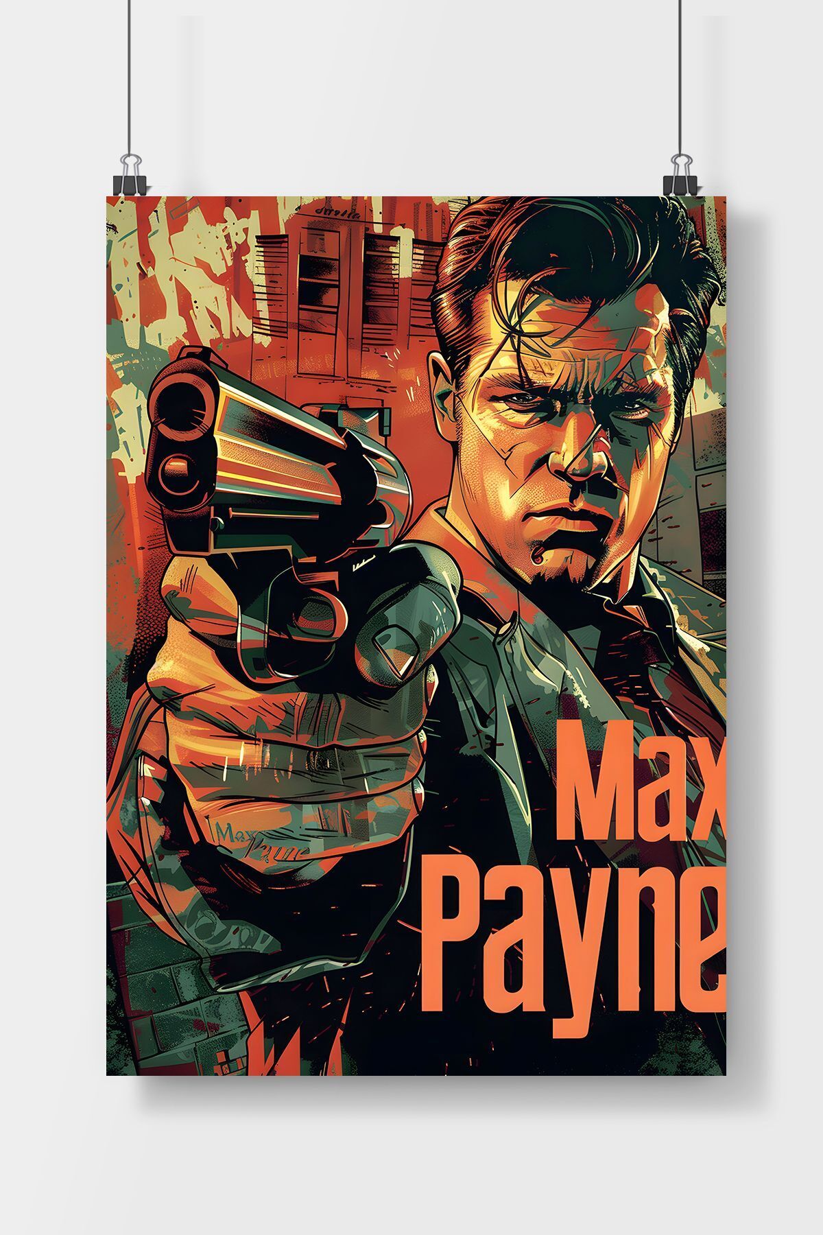 Luna Marissa Max Payne Poster Unframed Wall Poster- Trendyol