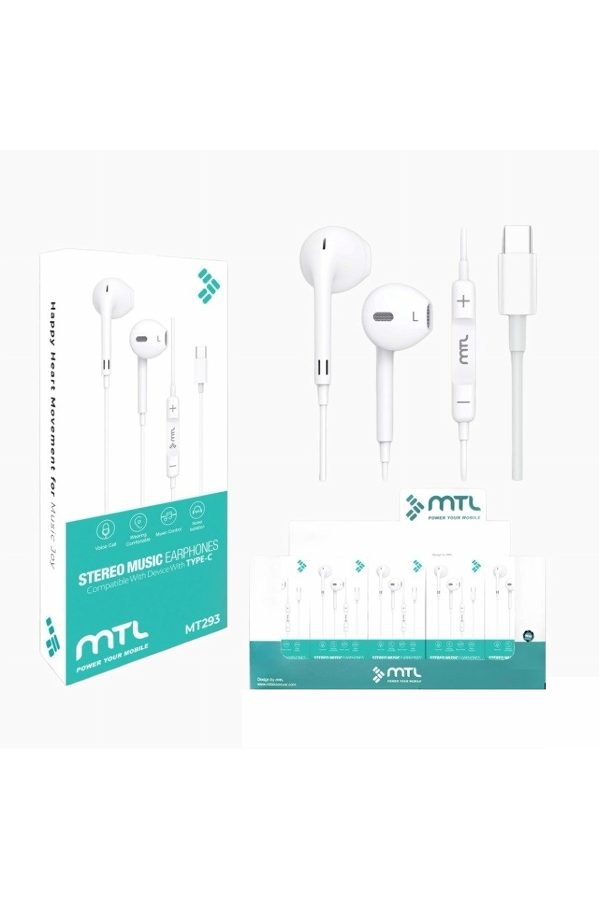 MTL Tecno Phantom V Flip 5G Uyumlu Mikrofonlu Stereo Kablolu Kulaklık MT293 - Fiyatı, Yorumları