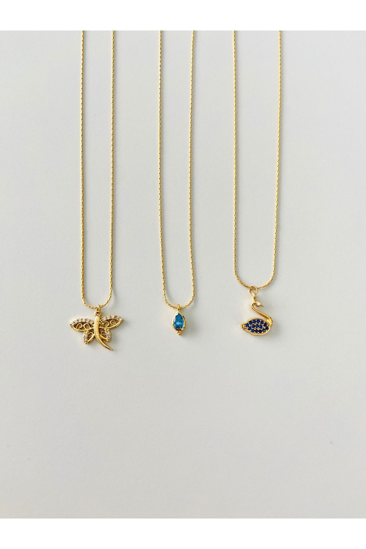 EYD Minimal Seri 3lü Pirinç Kolye Fiyatı, Yorumları - Trendyol