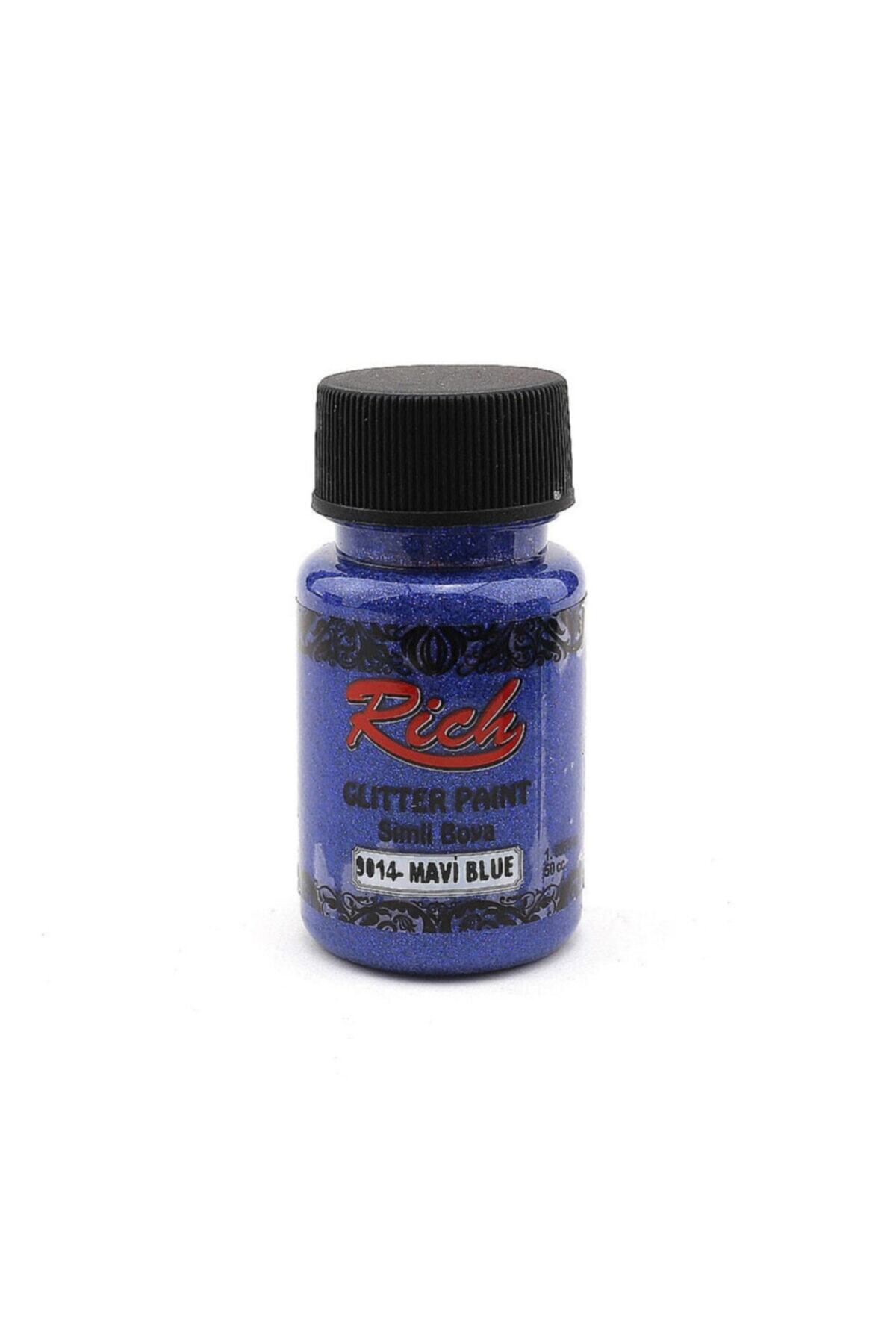 Rich Glitter Paint Simli Boya 50 cc. 9014 MAVİ - Fiyatı, Yorumları