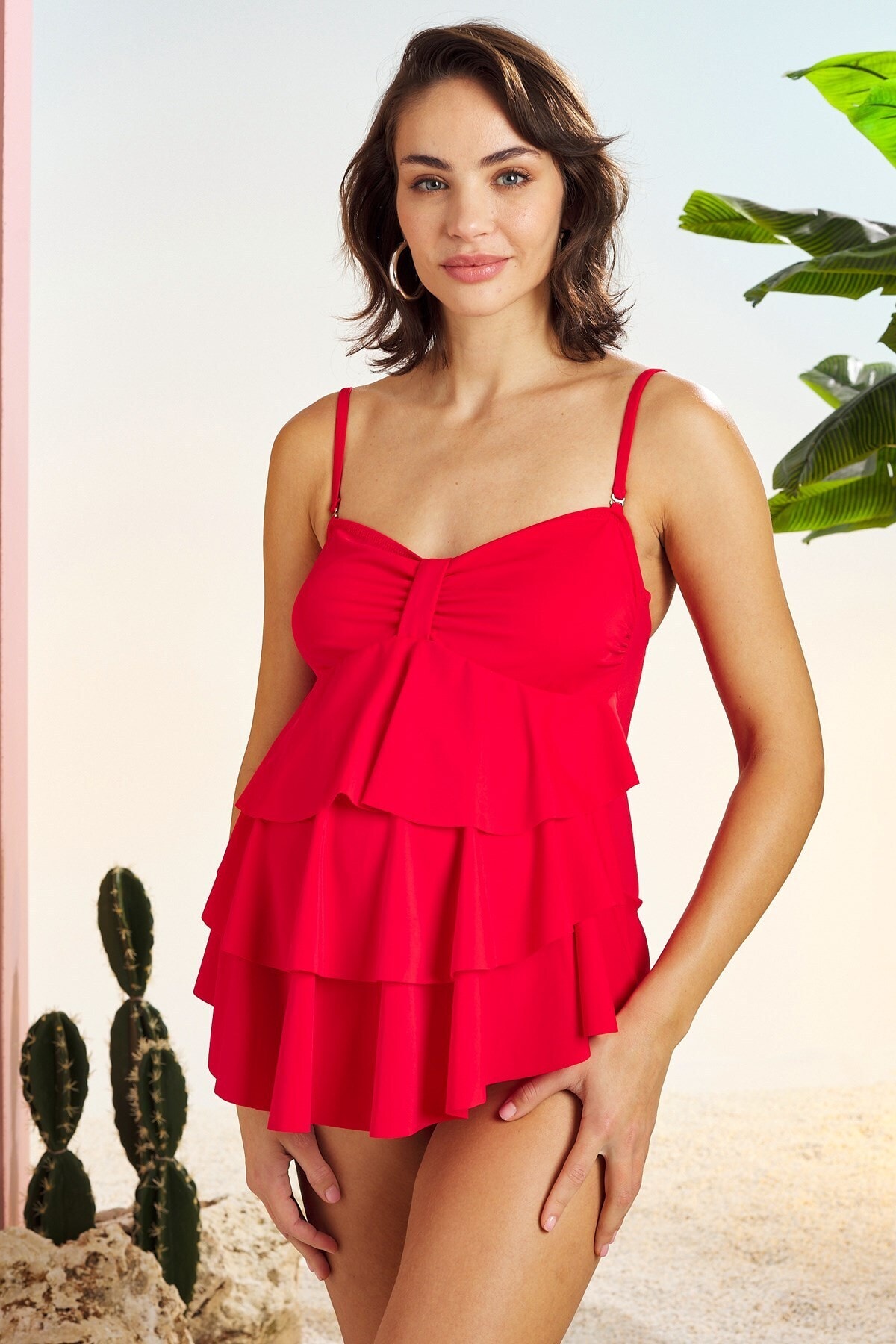 Pierre Cardin Straplez Volanlı Hamile Tankini 211508 - Fiyatı, Yorumları