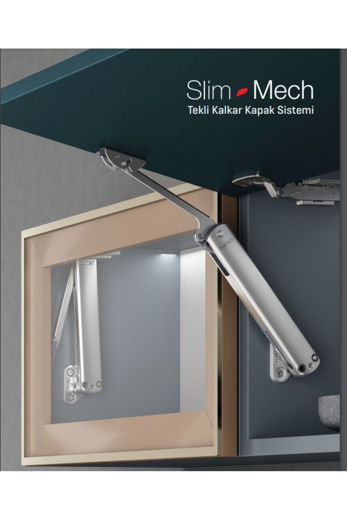 Samet Slim-mech C kalkar kapak amortisörü 2li Paket - Fiyatı, Yorumları