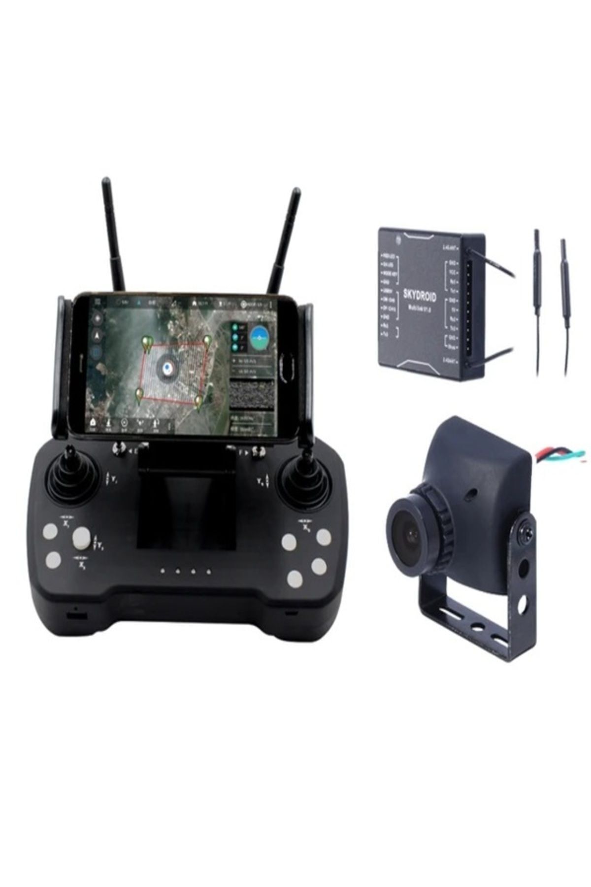 SKYDROID Uzaktan Kumanda : T12 2.4ghz 12ch R12 Alıcı Mini Kamera Fiyatı ...