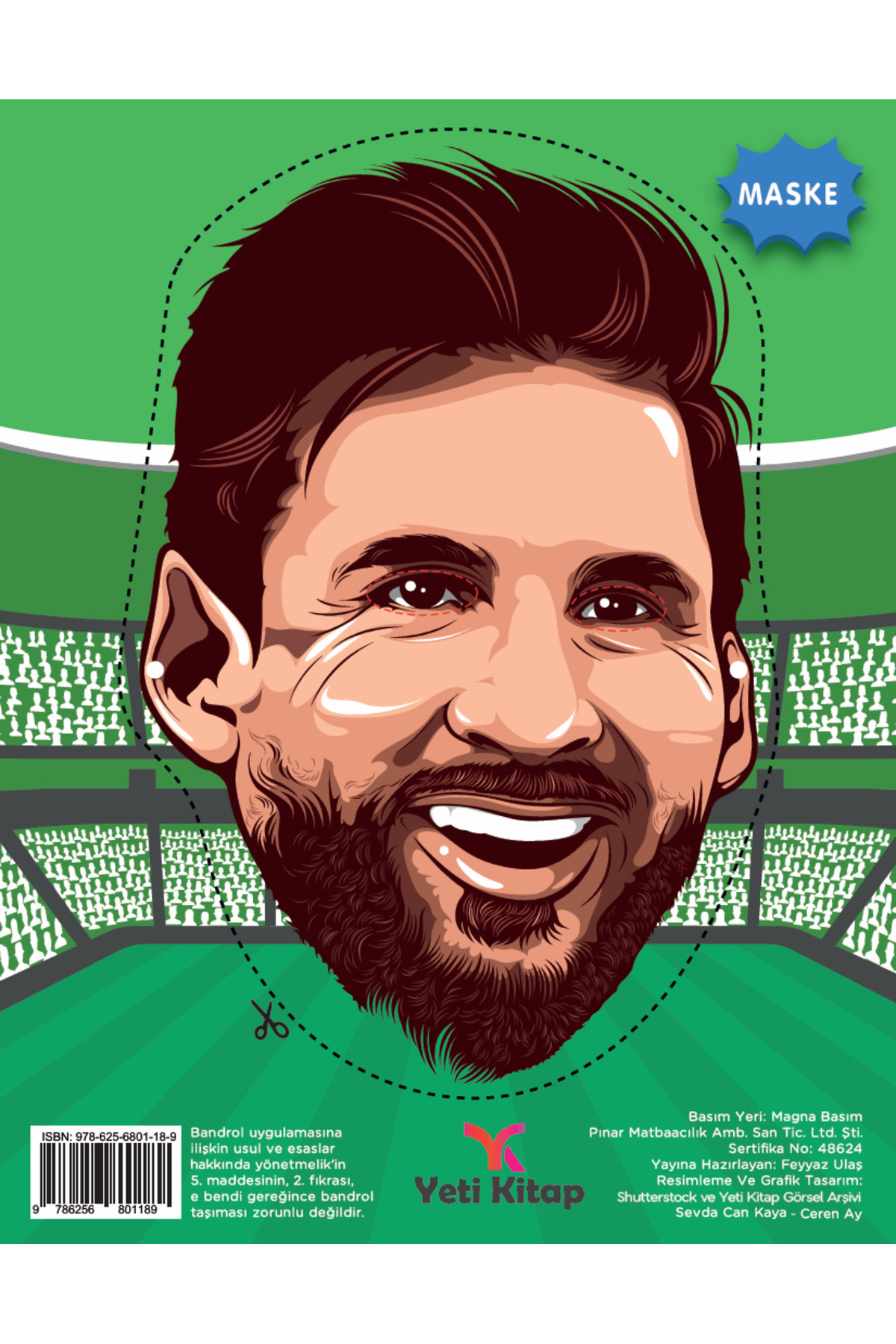 yeti kitap Messi Boyama KitabıFiyatı, Yorumları - Trendyol