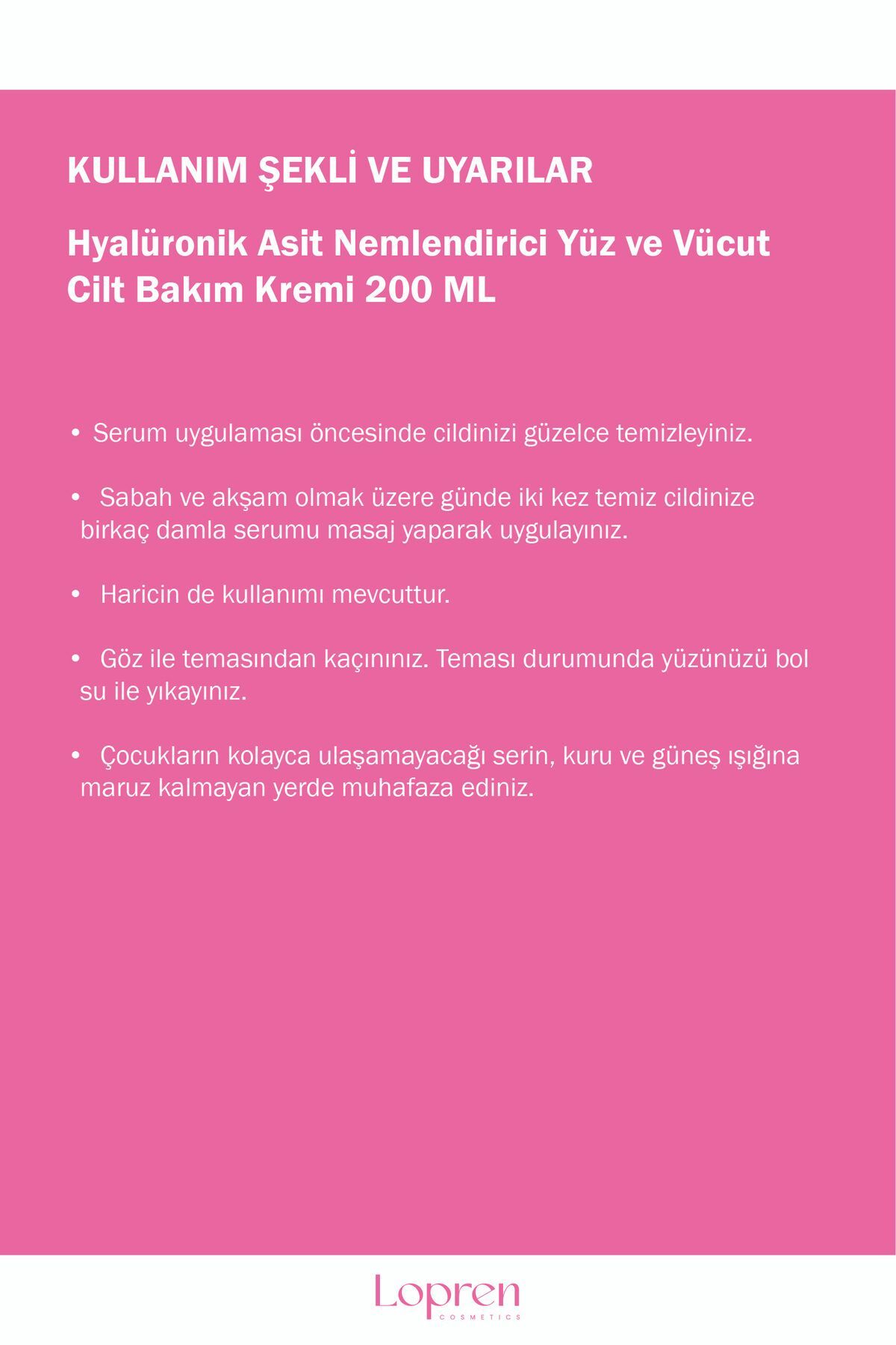 Lopren 2'Lİ LEKE KARŞITI BEYAZLATICI, CİLT BAKIM SETİ - Fiyatı, Yorumları