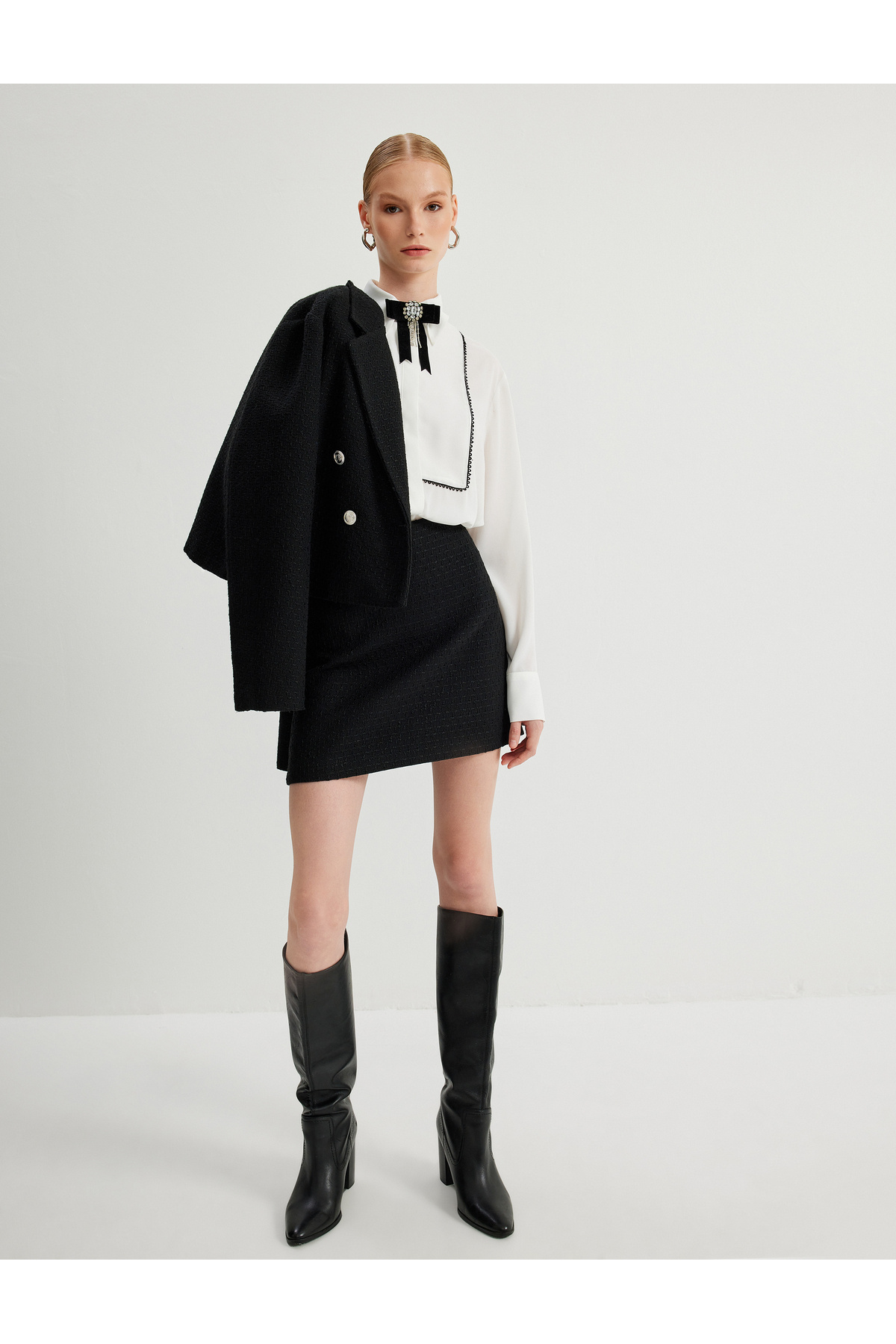 Koton Mini Tüvit A Kesim Etek Slim Fit Fiyatı, Yorumları - Trendyol