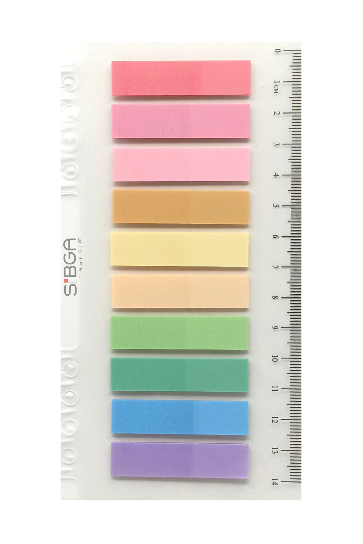 sibga tasarım Şeffaf Renkli Postit Post-it Post It. Kitap Ayracı Ayraç ...