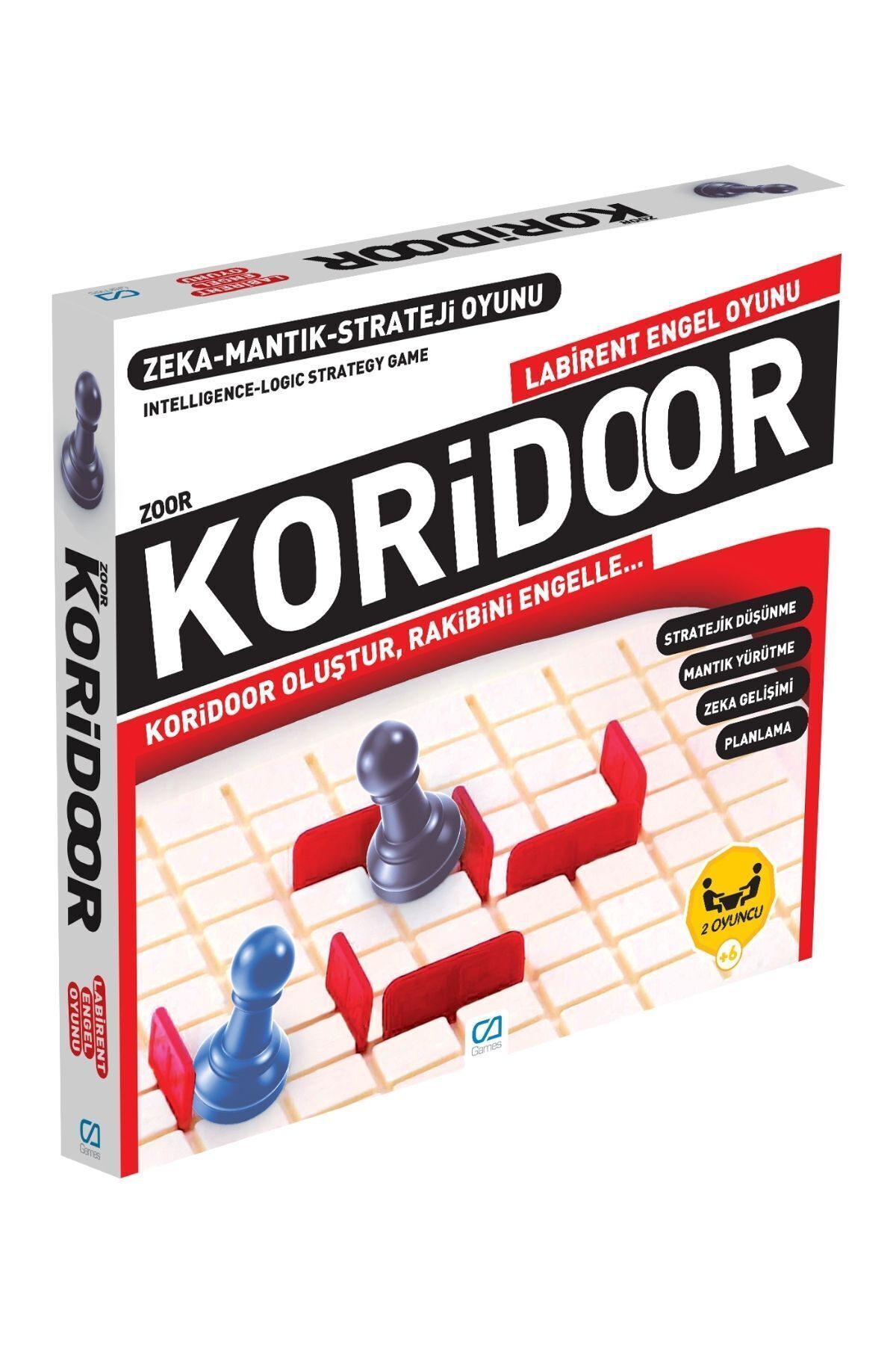 CA Games Zoor Koridoor Labirent Engel Oyunu 6+ Yaş ve üzeri Çocuklar ...
