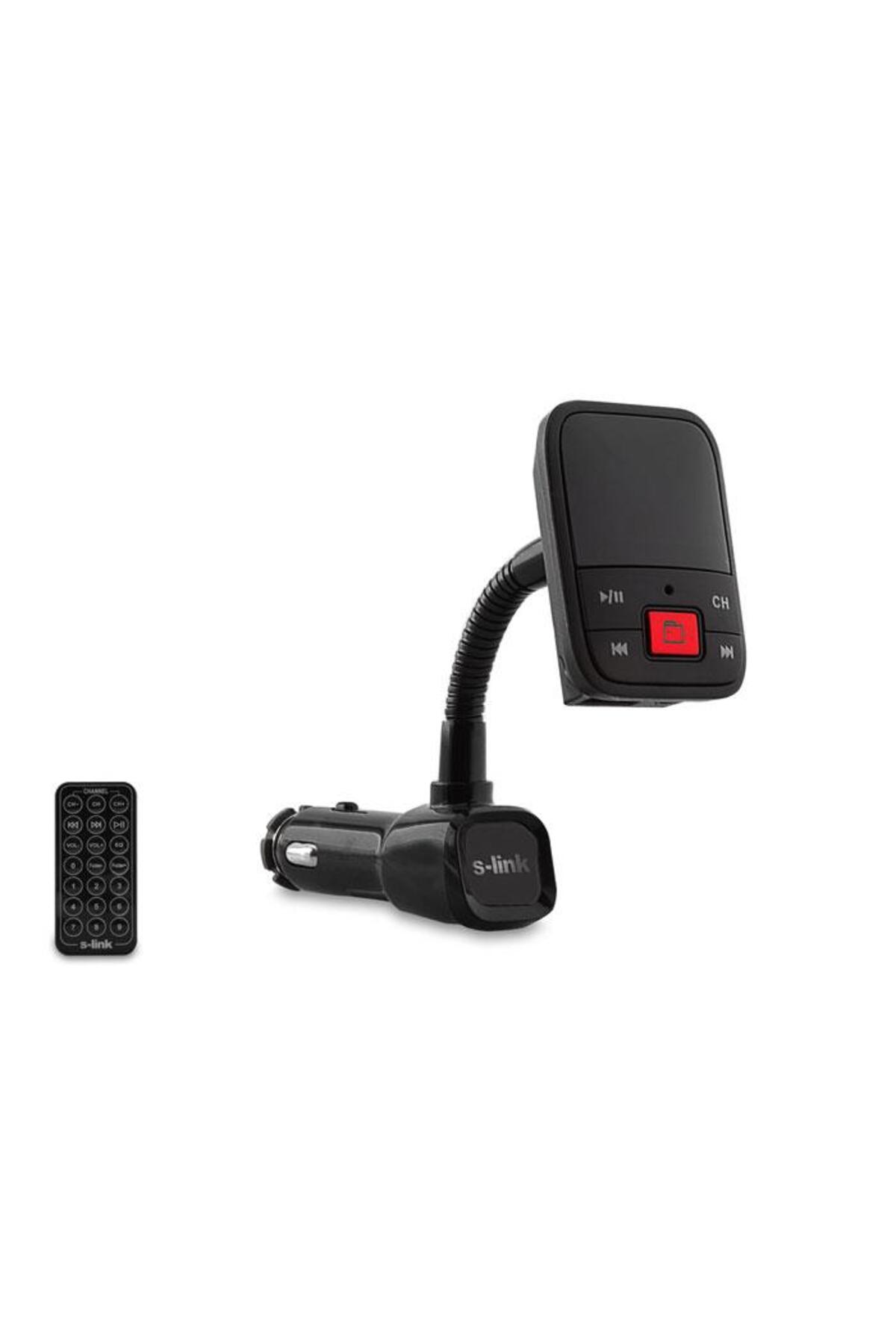 S-Link Hafızasız Mp3 Transmitter 2.1 Amper Usb Şarj Portlu Usb Micro Sd ...