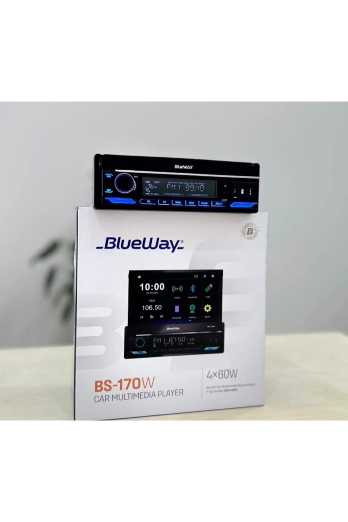 Blueway 7 INC INDASH OTO TEYP!KABLOLU CARPLAY!EKRAN YANSITMA! - Fiyatı ...