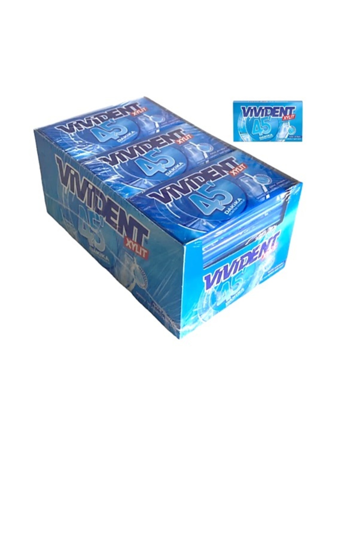 Vivident Cüzdan 45 dakika Yeşil Naneli 18'li Sakız Fiyatı, Yorumları - Trendyol