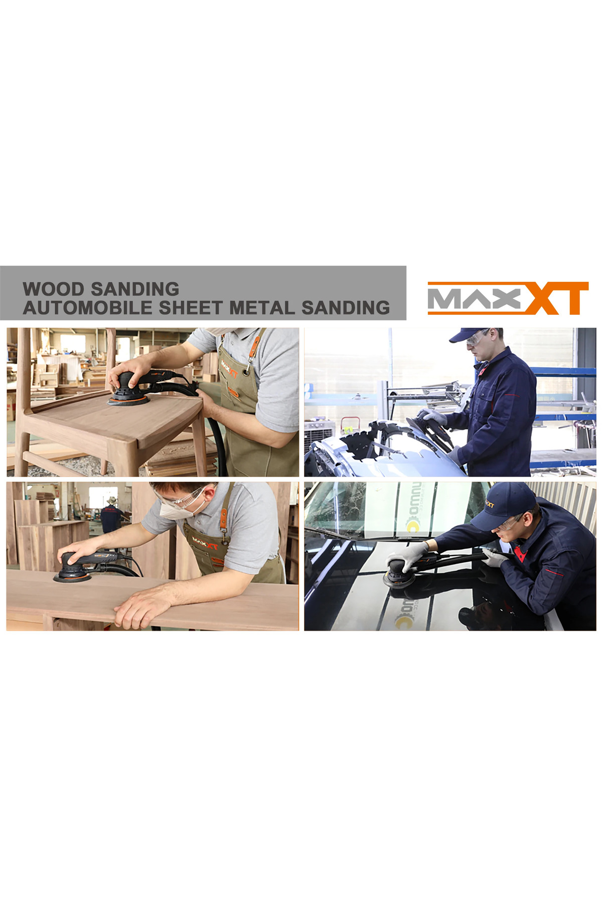 Güner Rulman MAXXT R7303 350W Elektrikli Orbital Zımpara 6 Hız Kademeli ...