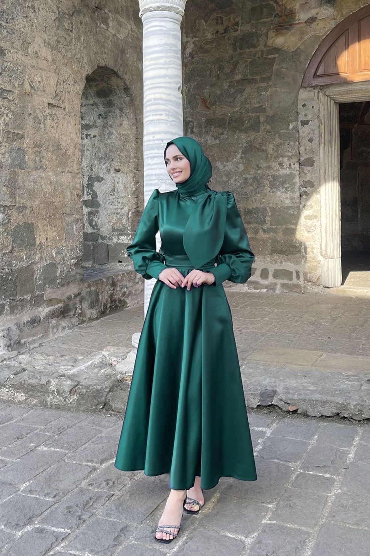 MOOLİSA Bera Abiye Zümrüt Fiyatı, Yorumları - Trendyol