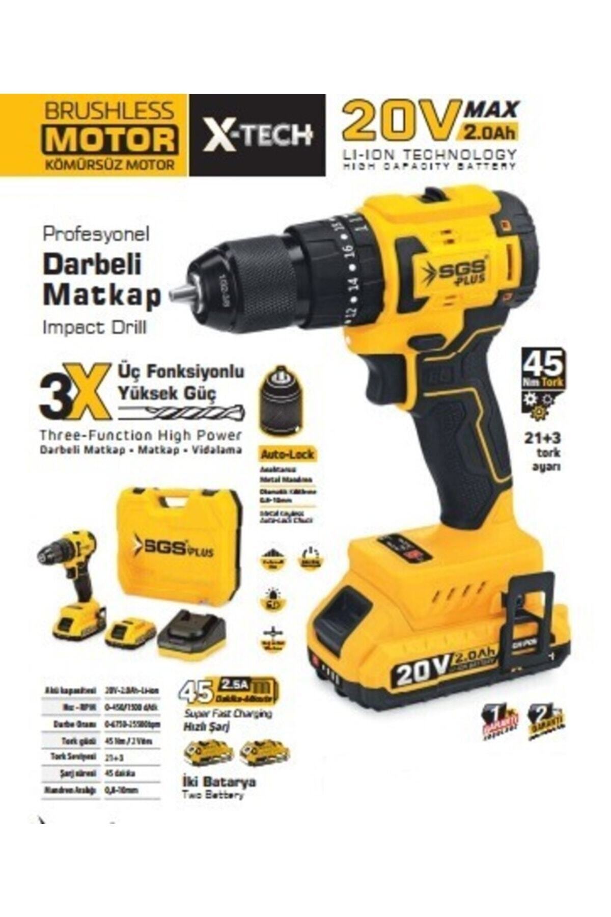 Sgs 20 V Profesyonel Darbeli Matkap Seti Fiyatı, Yorumları - Trendyol