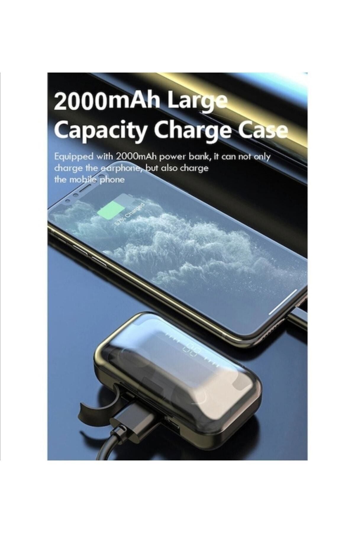 Srh Kulak Içi Tws Bluetooth Kulaklık Çift Mikrofonlu Dokunmatik ...