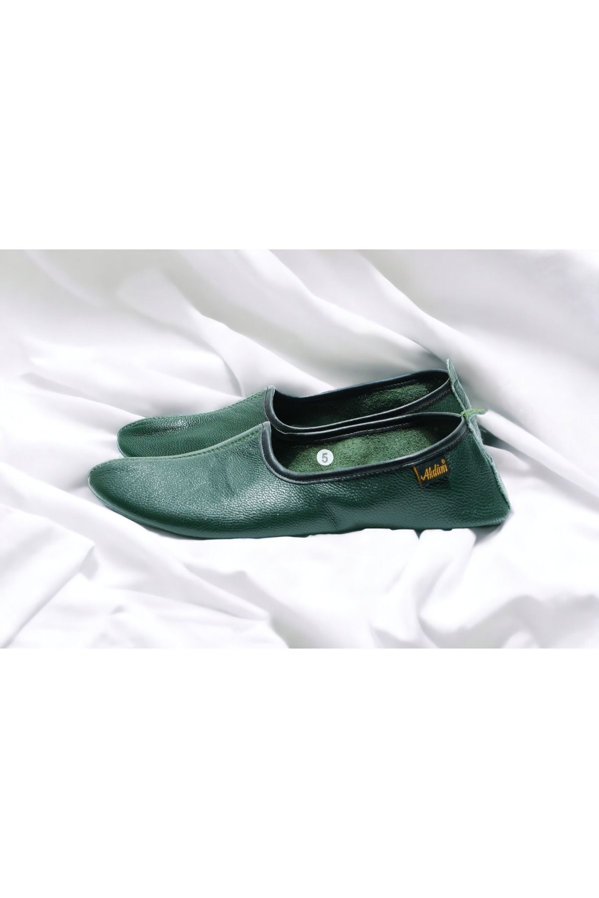 Akdam Yeşil Ev Ve Tavaf Ayakkabısı "%"100 Deri Hac Umre Tavaf Ve Ev ...
