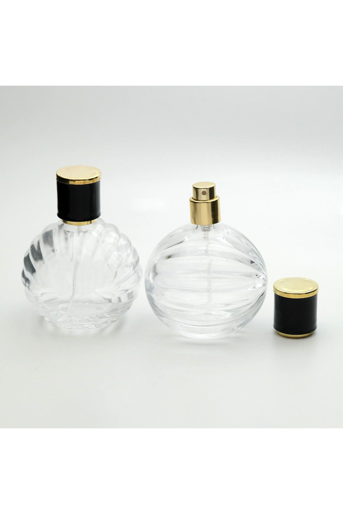 FERDEN FERDA 20 ADET BOŞ CAM PARFÜM ŞİŞE, 100 ML, TOP DESENLİ MODEL ...