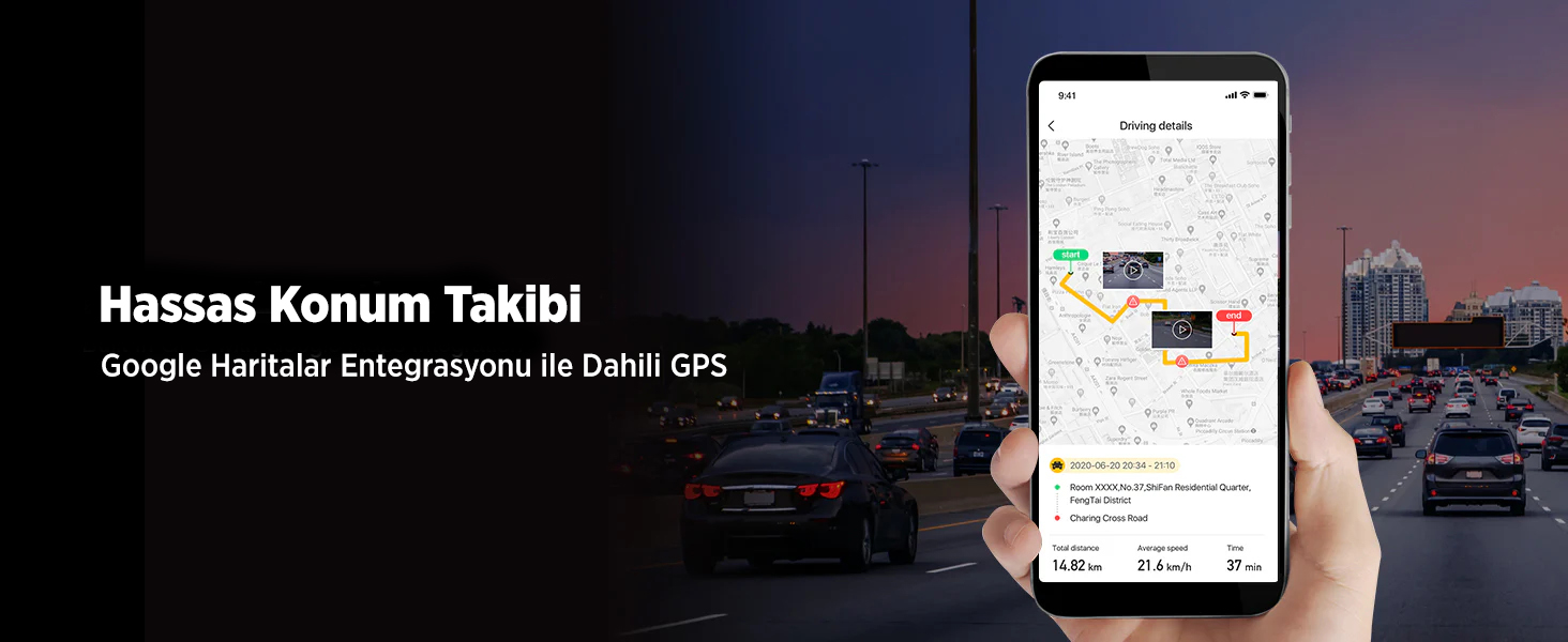 +360 360 G300h Pro 2k Qhd Adas Wifi Gps 140° Geniş Açı Gece Görüşlü ...