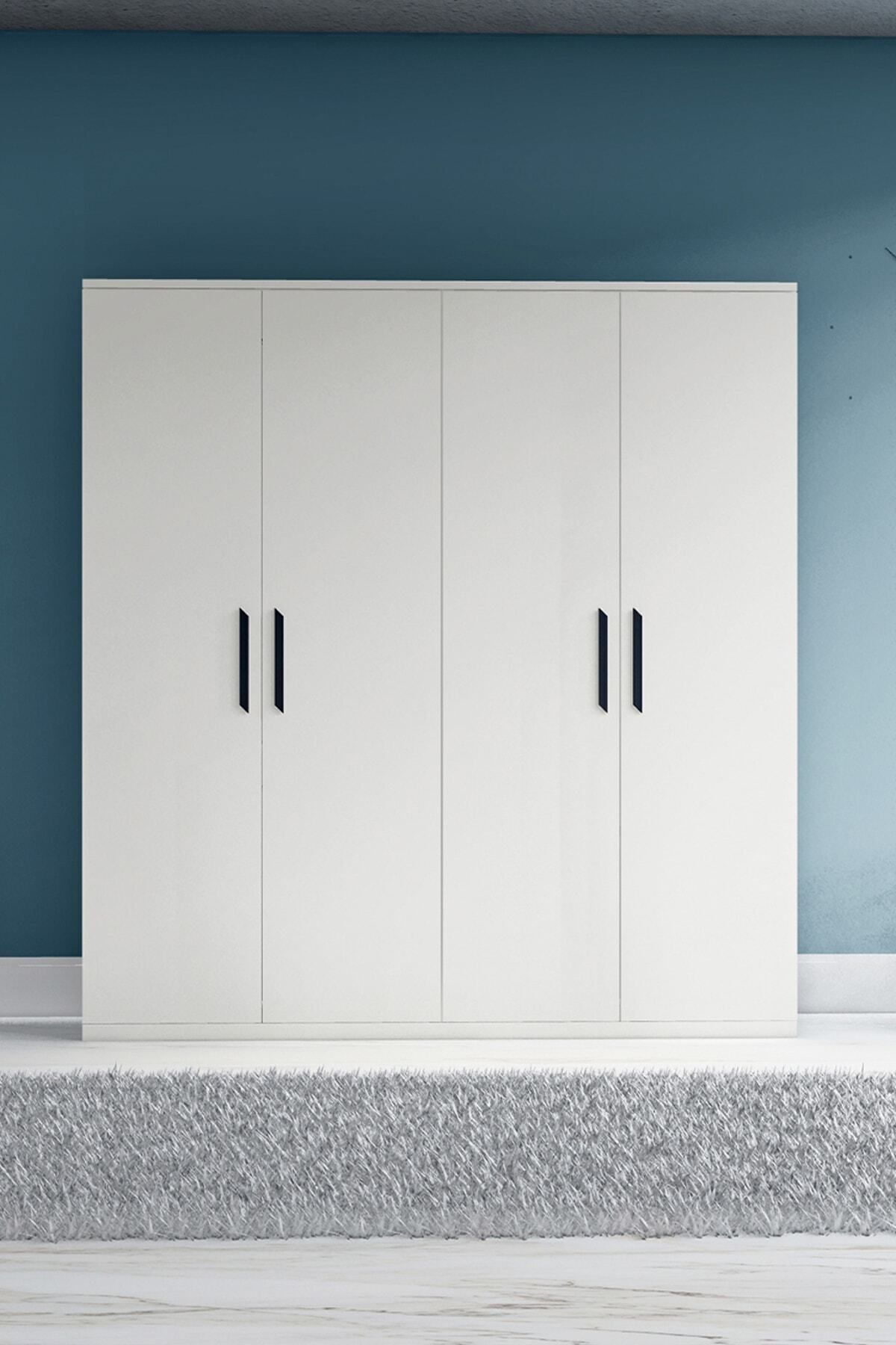 Metalia 4 Kapılı Beyaz Gardrop Dolap Gm 050 - Fiyatı, Yorumları
