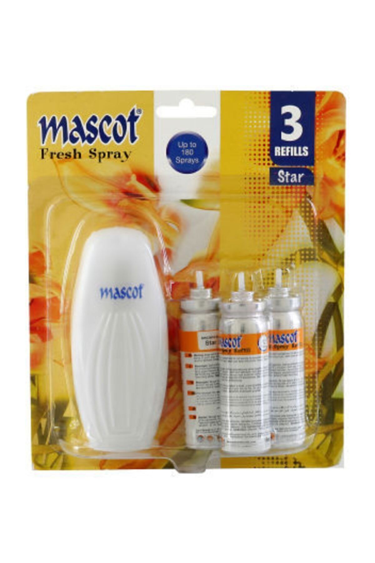 Discover Mascot Fresh Sprey Set Star 3 Yedekli - Fiyatı, Yorumları