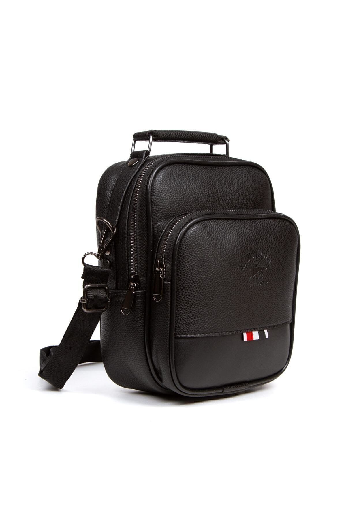 NEWISH POLO ACCESSORIES Erkek Suni Deri El Ve Omuz Çantası Orta Boy ...