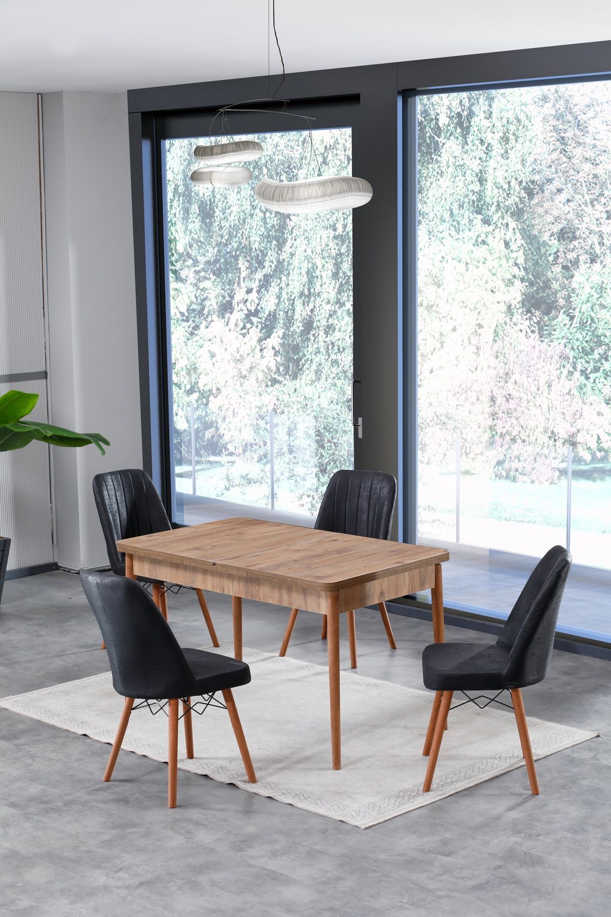 Hardalım Consept Manolya Atlantik Çam 80x130 Açılabilir Yemek Masası ...