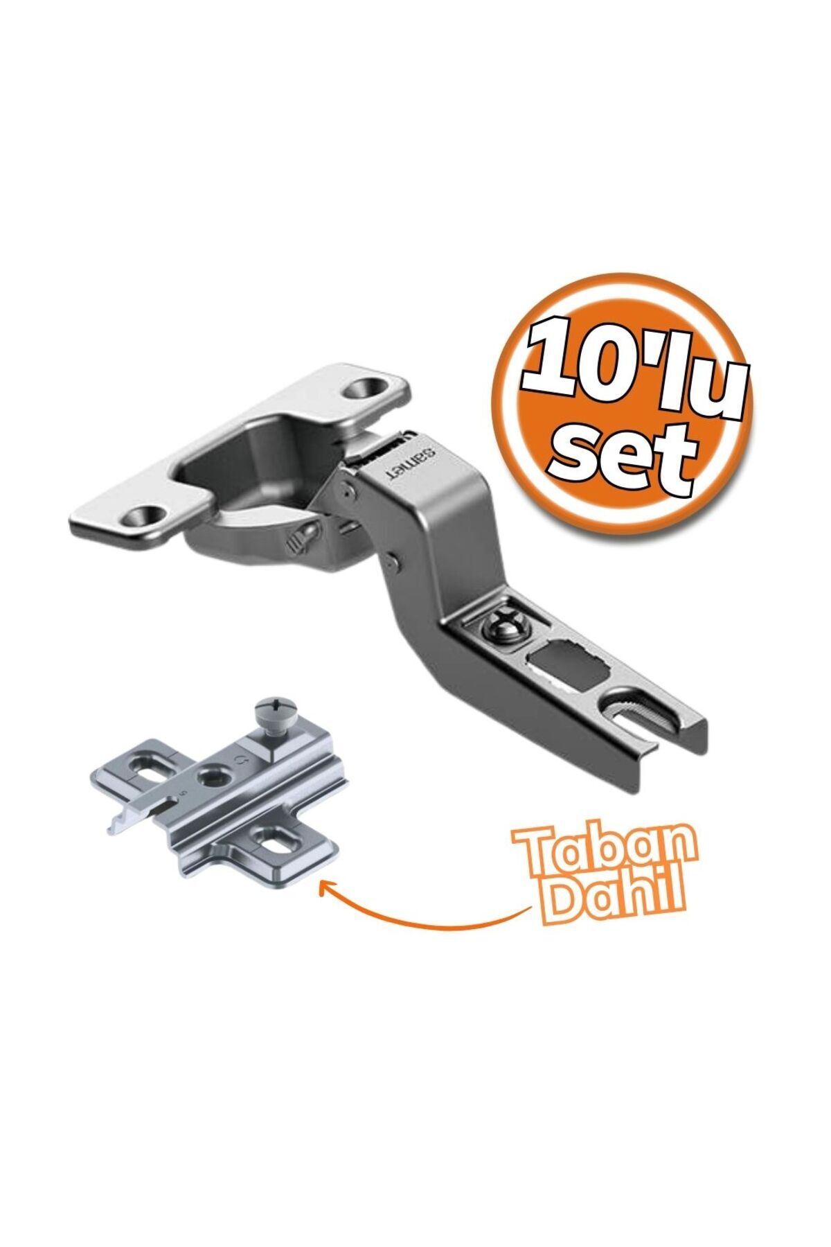 Samet Menteşe Star Süper Deve Boynu Menteşe 10'lu Set (Taban Dahil) - Fiyatı, Yorumları