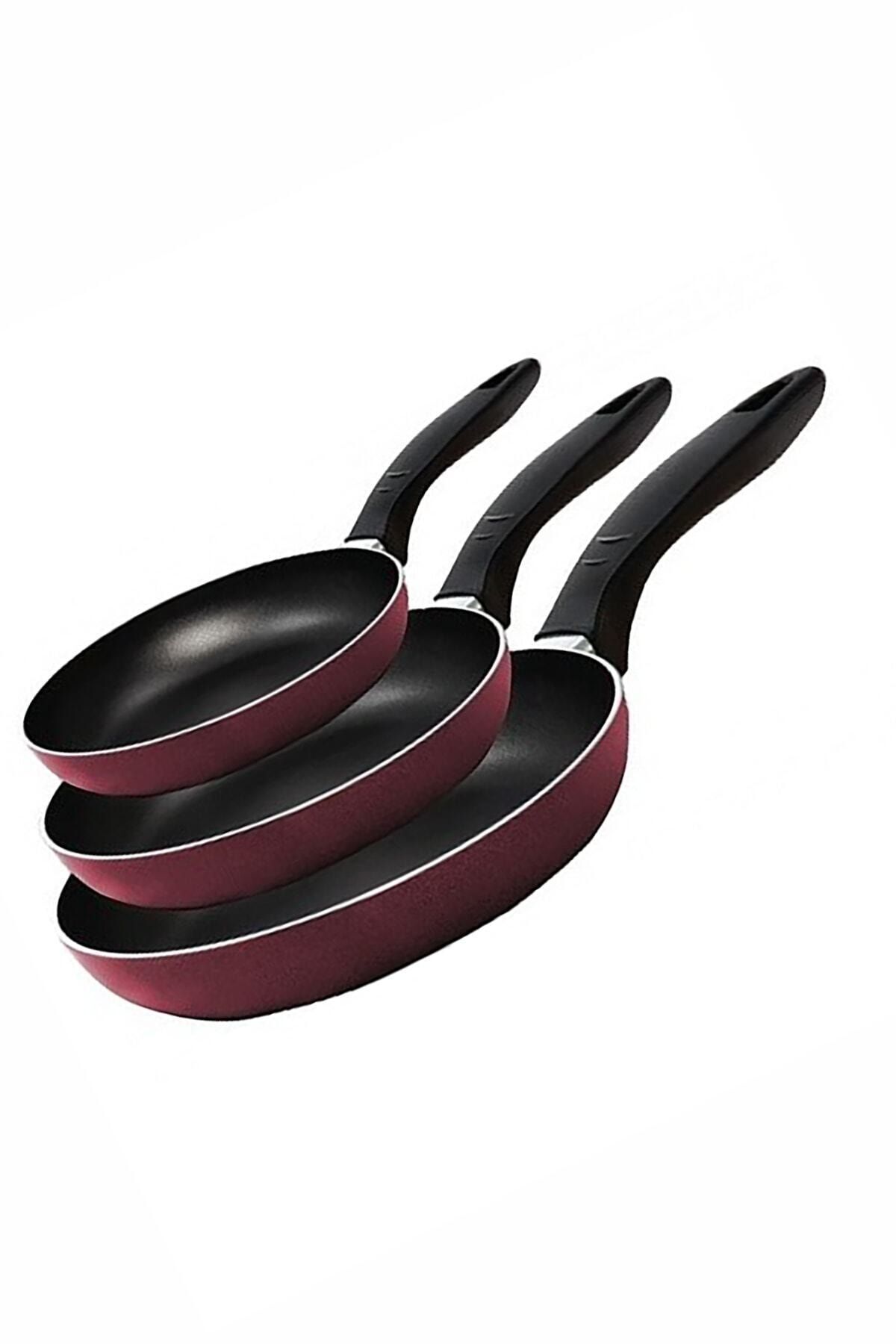 Mehtap Xx-61 12228 Mor 3'lü Tava Seti 18 cm + 22 Cm + 26 cm Fiyatı ...