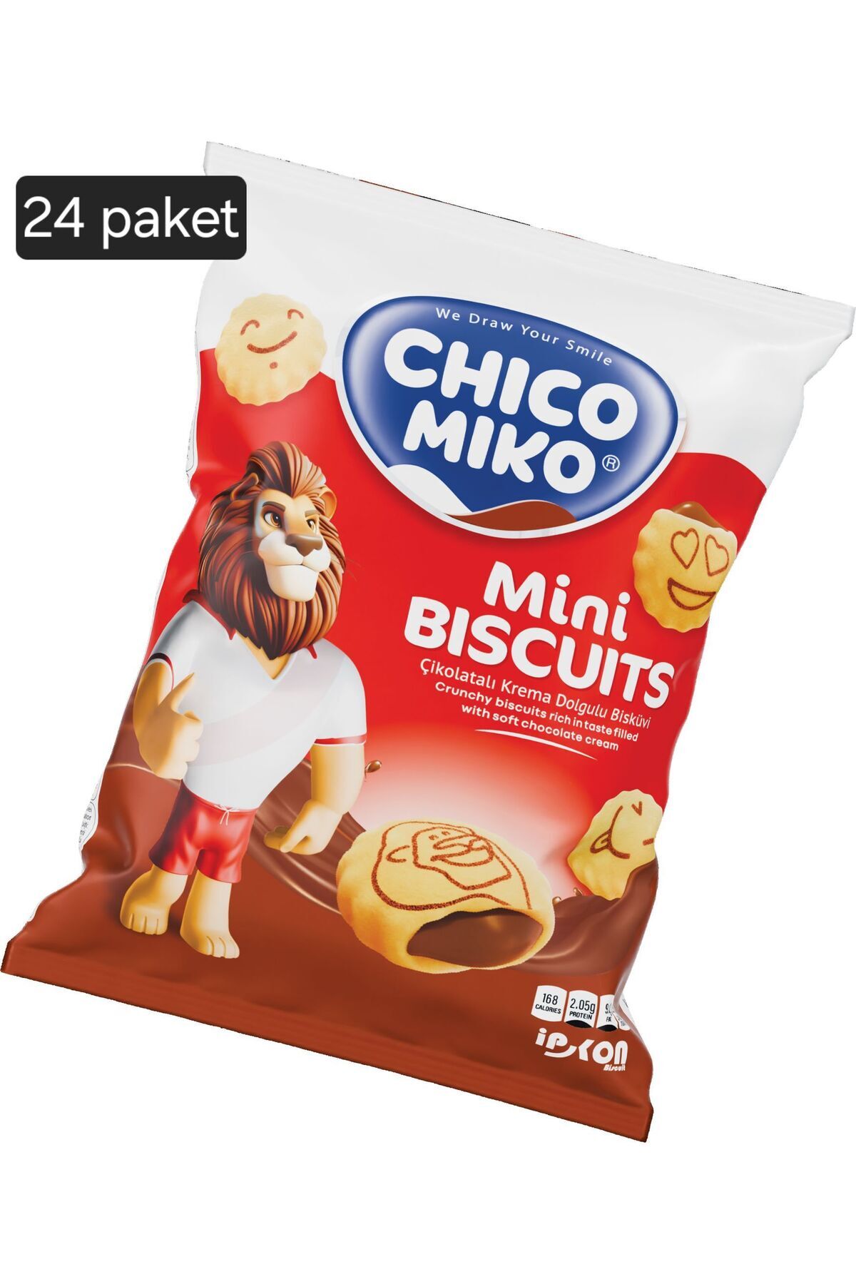 Midyatziv Chico Miko mini çikolatali krema dolgulu bisküvi 30 gr Fiyatı ...