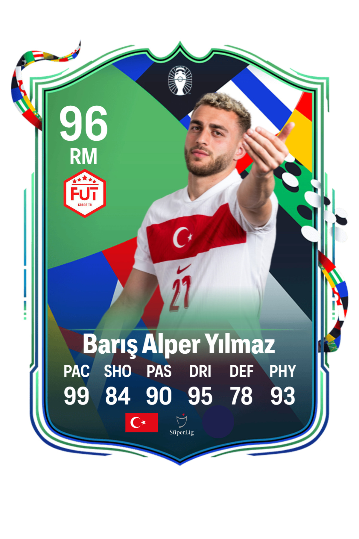 FUTCARDS Barış Alper Yılmaz Euro 2024 Fc 24 Futcard| Oyuncu Kartı Fiyatı, Yorumları - Trendyol