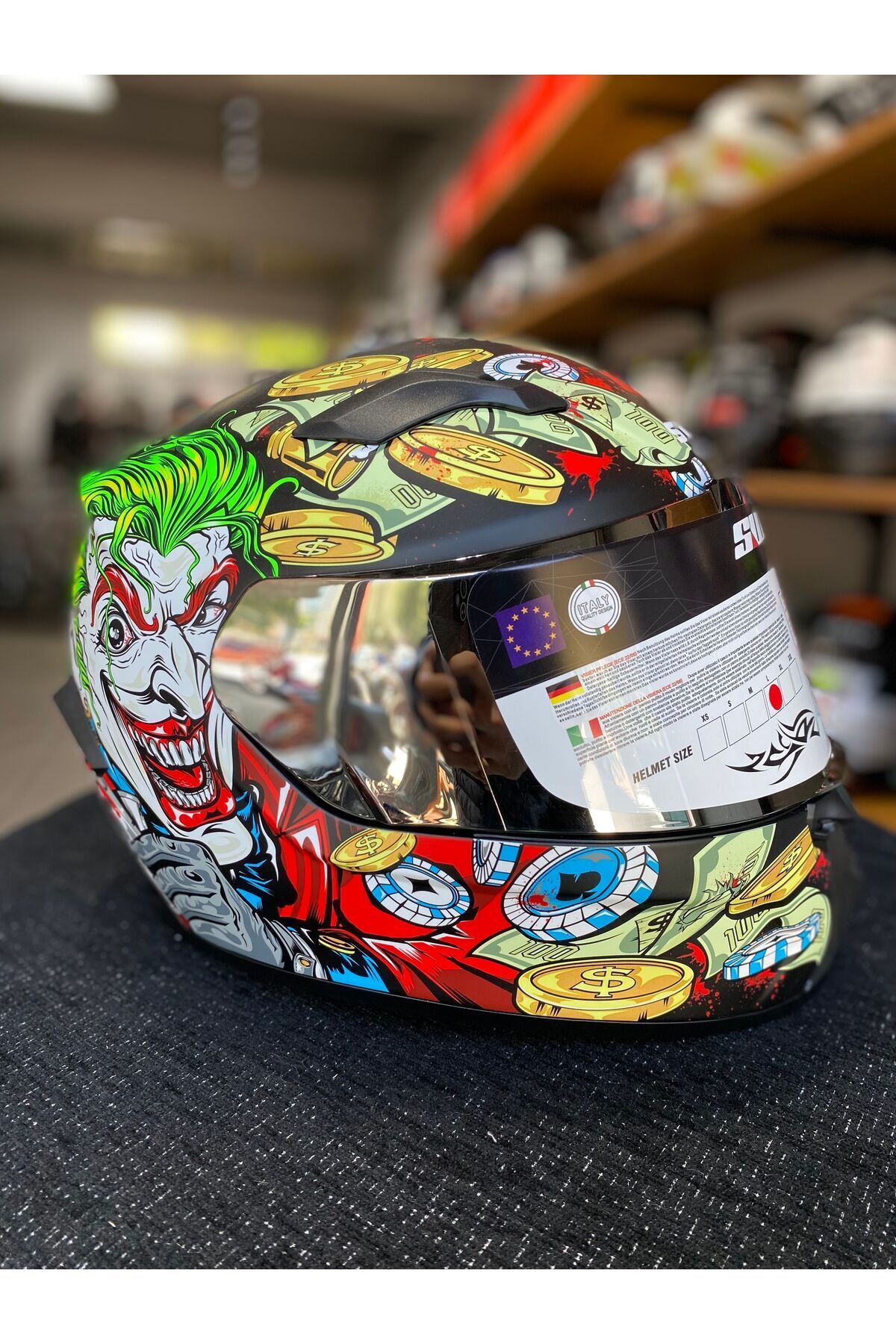 Sway 820 JOKER DESENLİ FULL FACE KASK - Fiyatı, Yorumları