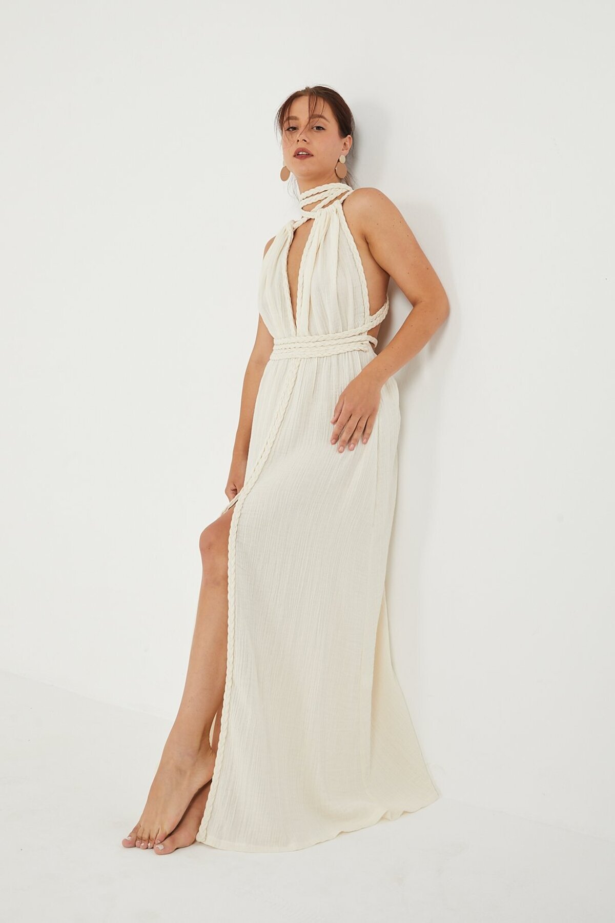 Butik Perle Elbise Krem - Fiyatı, Yorumları