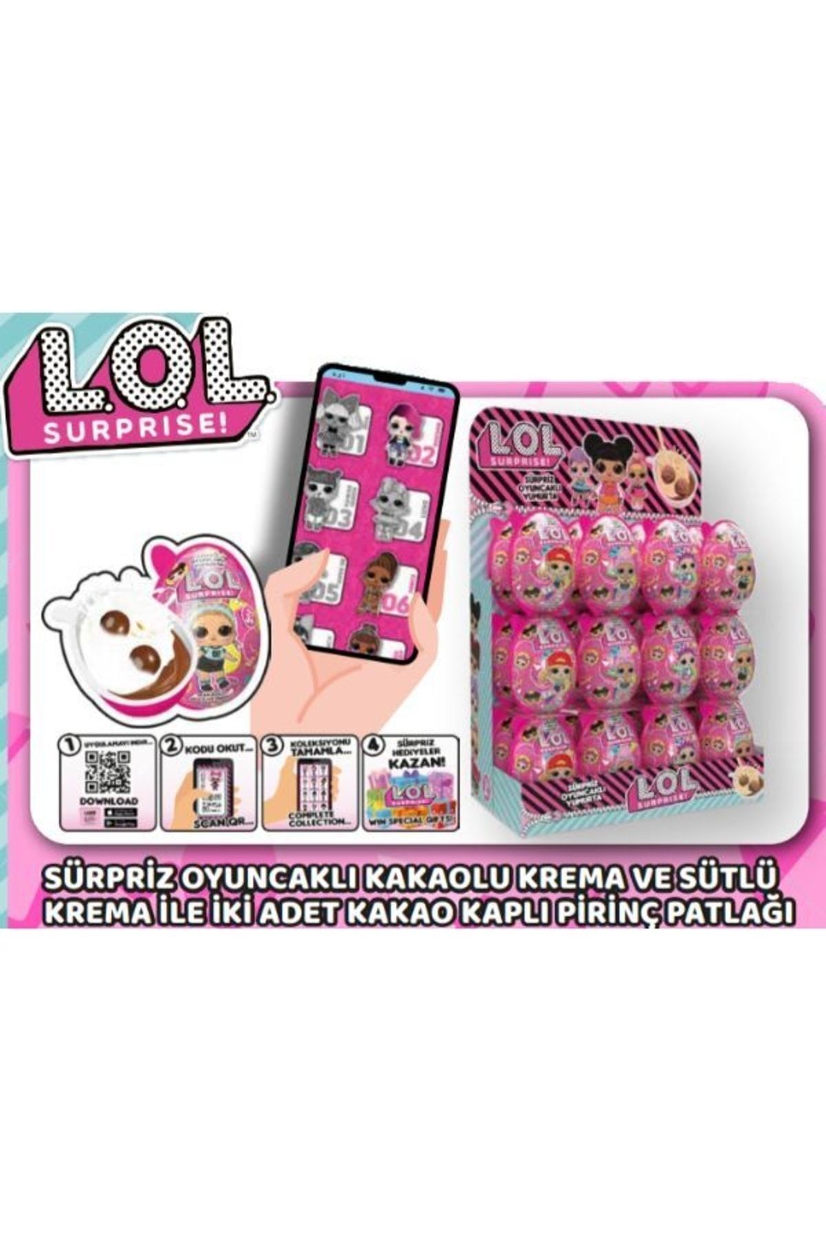 THOR Lol Sürpriz Oyuncaklı Yumurta 24'lü Fiyatı, Yorumları - Trendyol