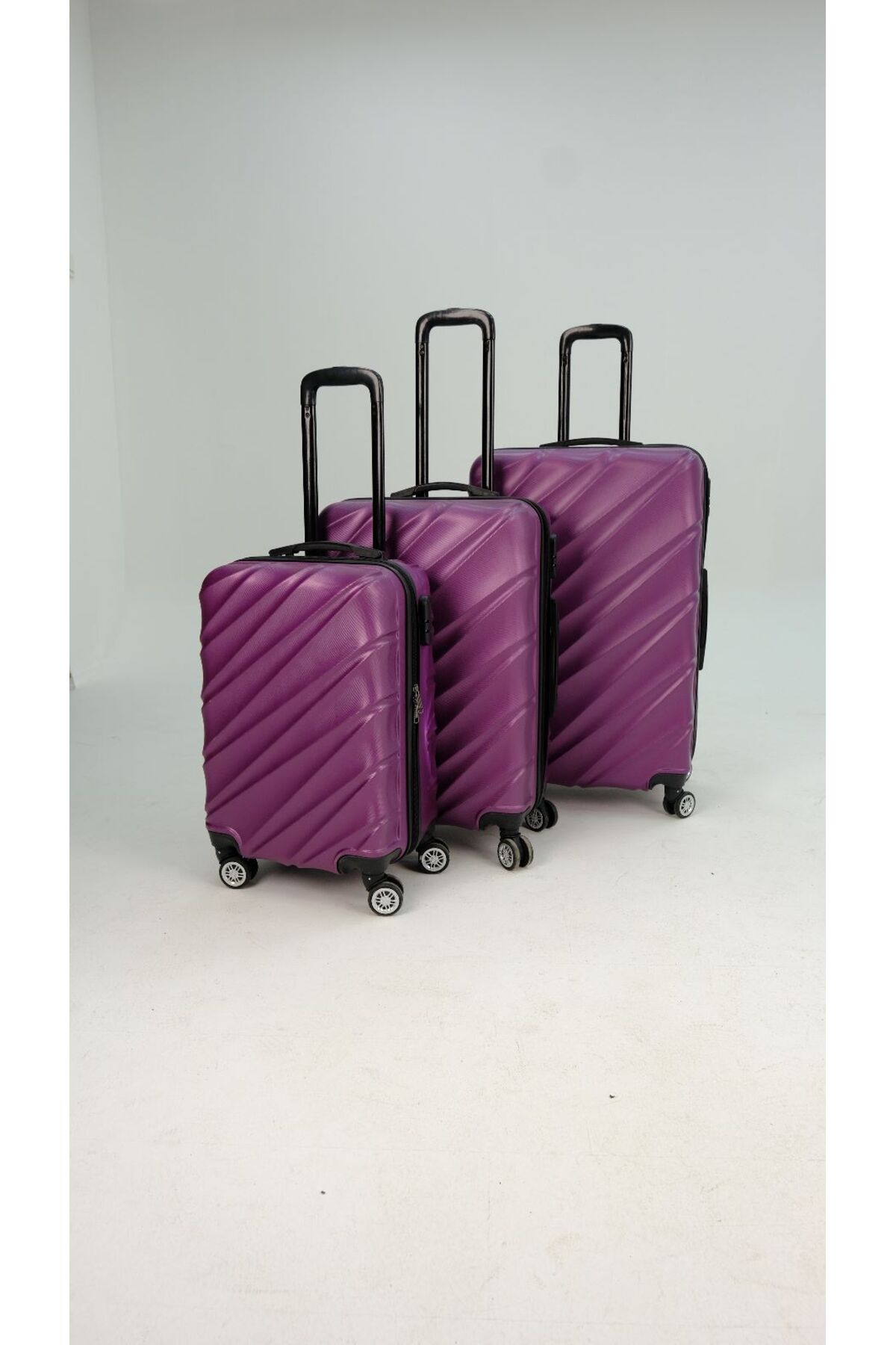 DANACI KIRTASİYE NTE Abs Plastik 4 Tekerlekli Valiz Seyahat Çantası ...