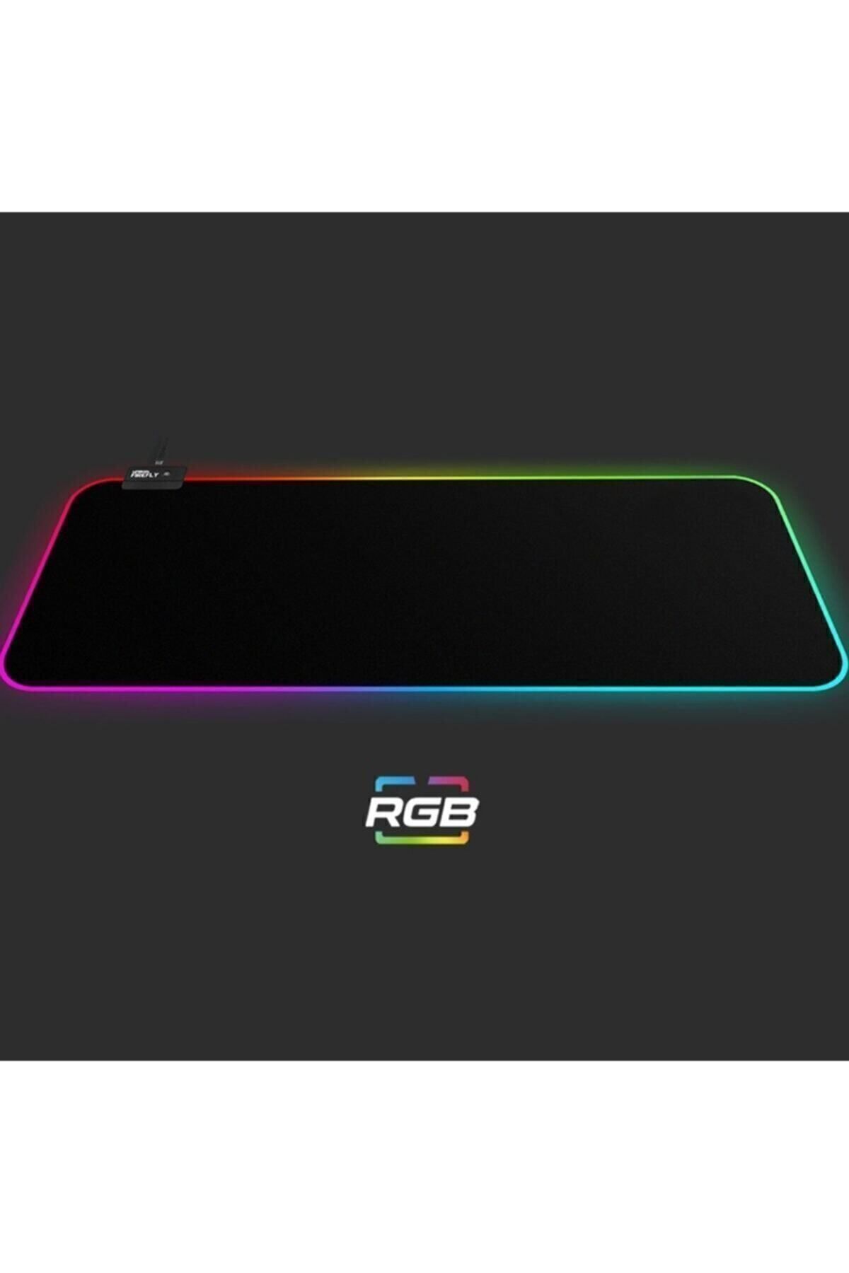 Antech Unico Rgb Mouse Pad Led Işıklı Baskısız Siyah Renk Gaming Mouse ...