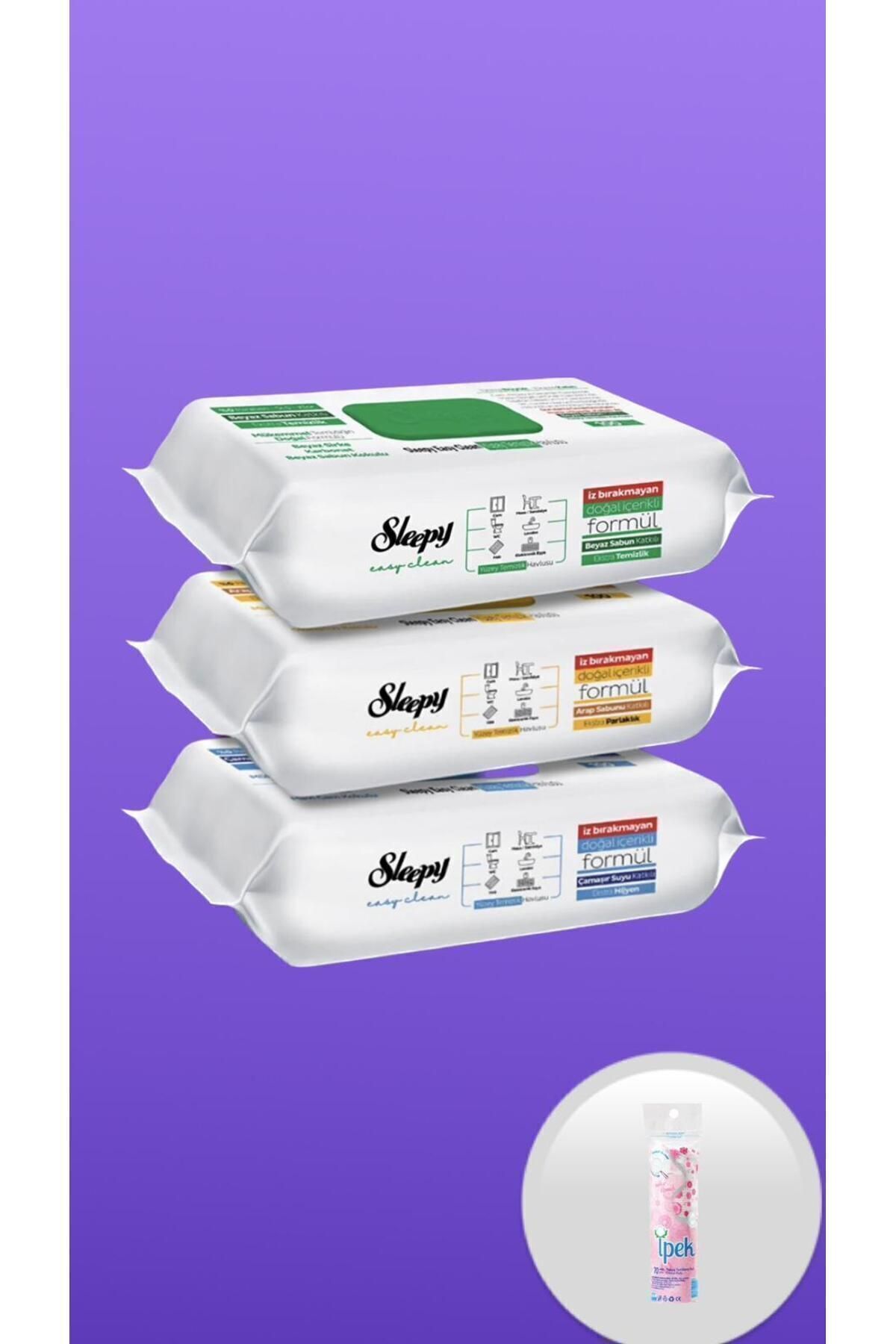 Sleepy Easy Clean Yüzey Temizlik Havlusu 100 lü 3 Paket (300 YAPRAK ...