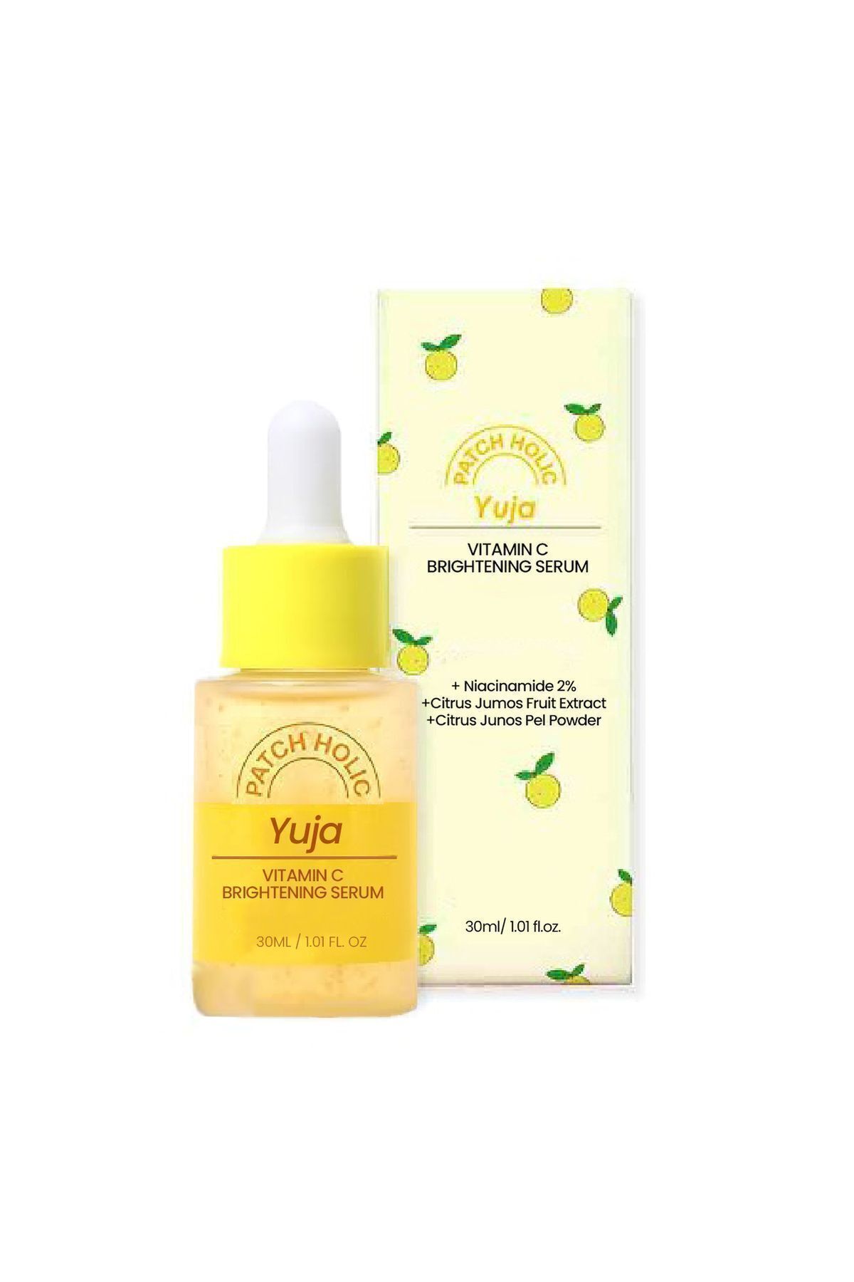PATCH HOLIC Lekeli Ciltler Için Yuja Serum-(AYDINLATICI) Brightening ...