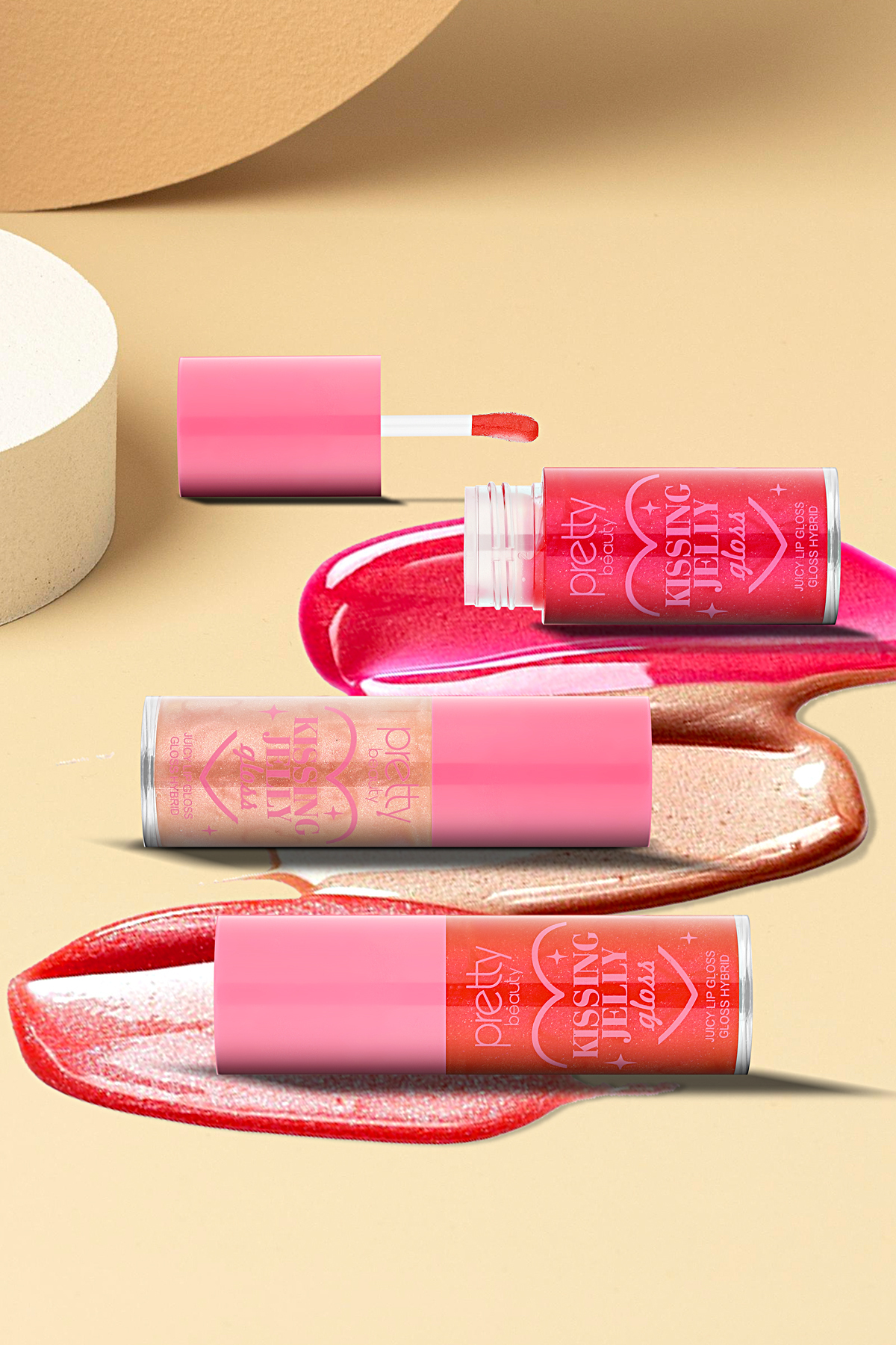 Pretty Beauty Kıssıng Jelly Gloss - Juıcy Lıp Gloss Meyve Aromalı Ruj ...
