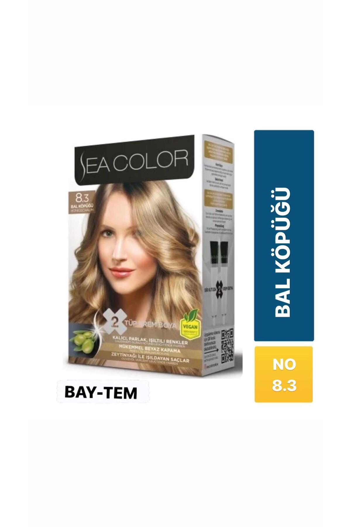 seacolor Sea Color Saç Boyası Bal Köpüğü 8.3 Fiyatı, Yorumları - Trendyol