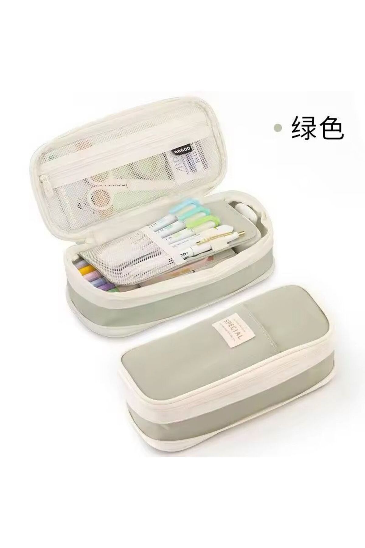 Kawaii Angoo Special Geniş Kapasiteli Büyüyebilen Kanvas Kalemlik ...