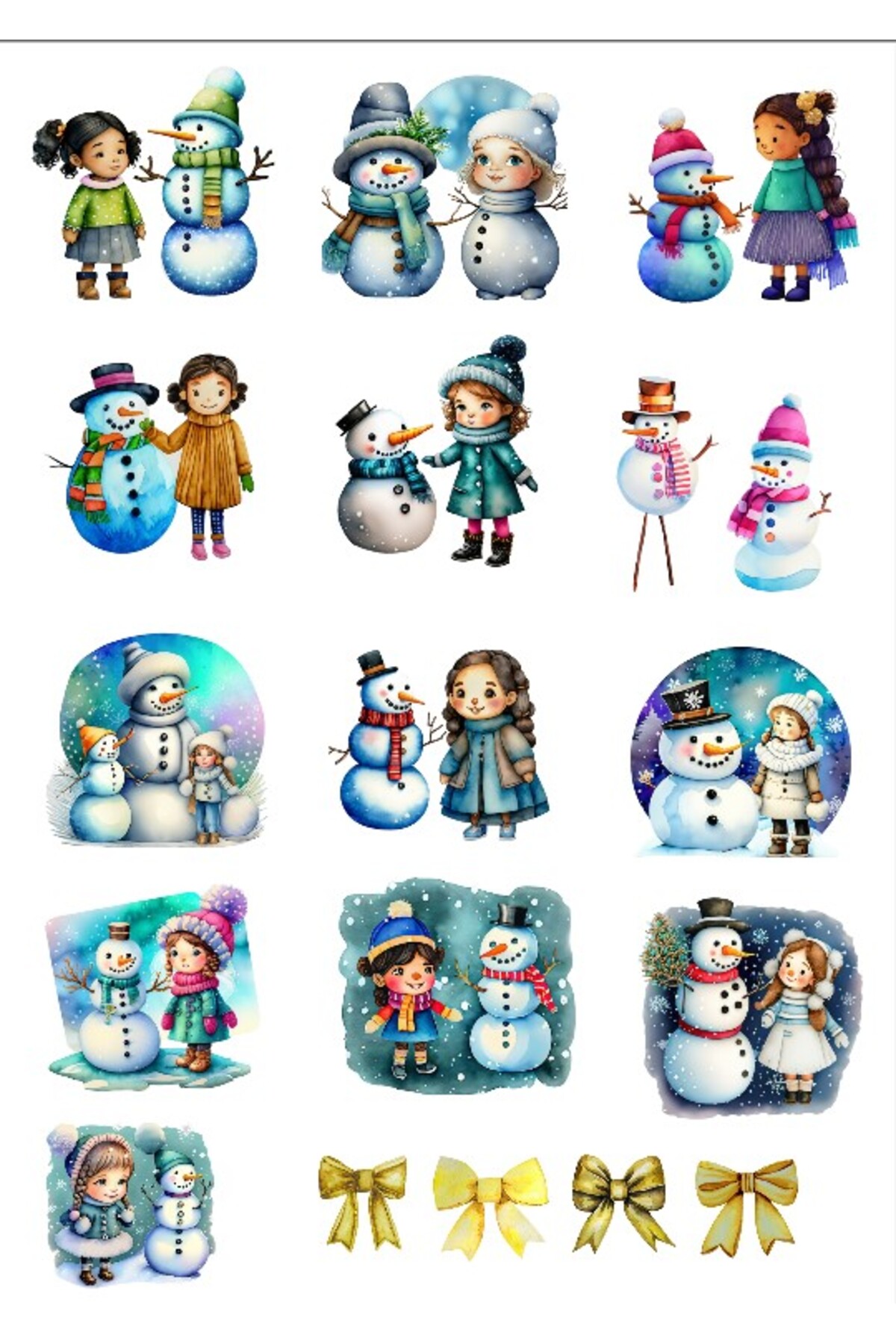 Reysa Tasarım Kış Temalı Sticker Set Fiyatı, Yorumları - Trendyol