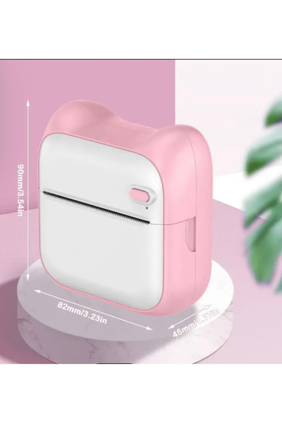 EdHa MÜREKKEP/TONER GEREKMEDEN, DİREKT TERMAL BASKI YAPAN MİNİ YAZICI ...