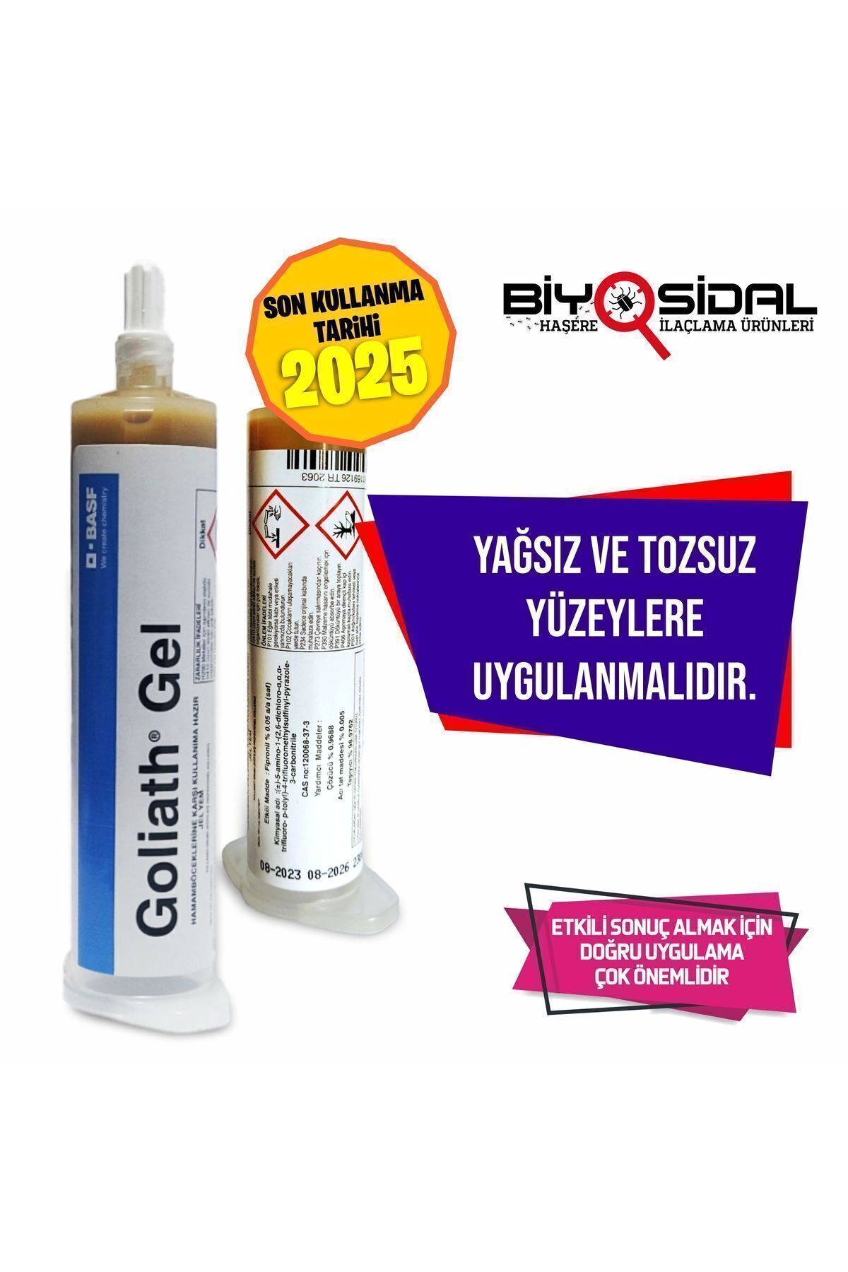 BASF Goliath Hamamböceği Jel 35 gr 2026/08Fiyatı, Yorumları - Trendyol