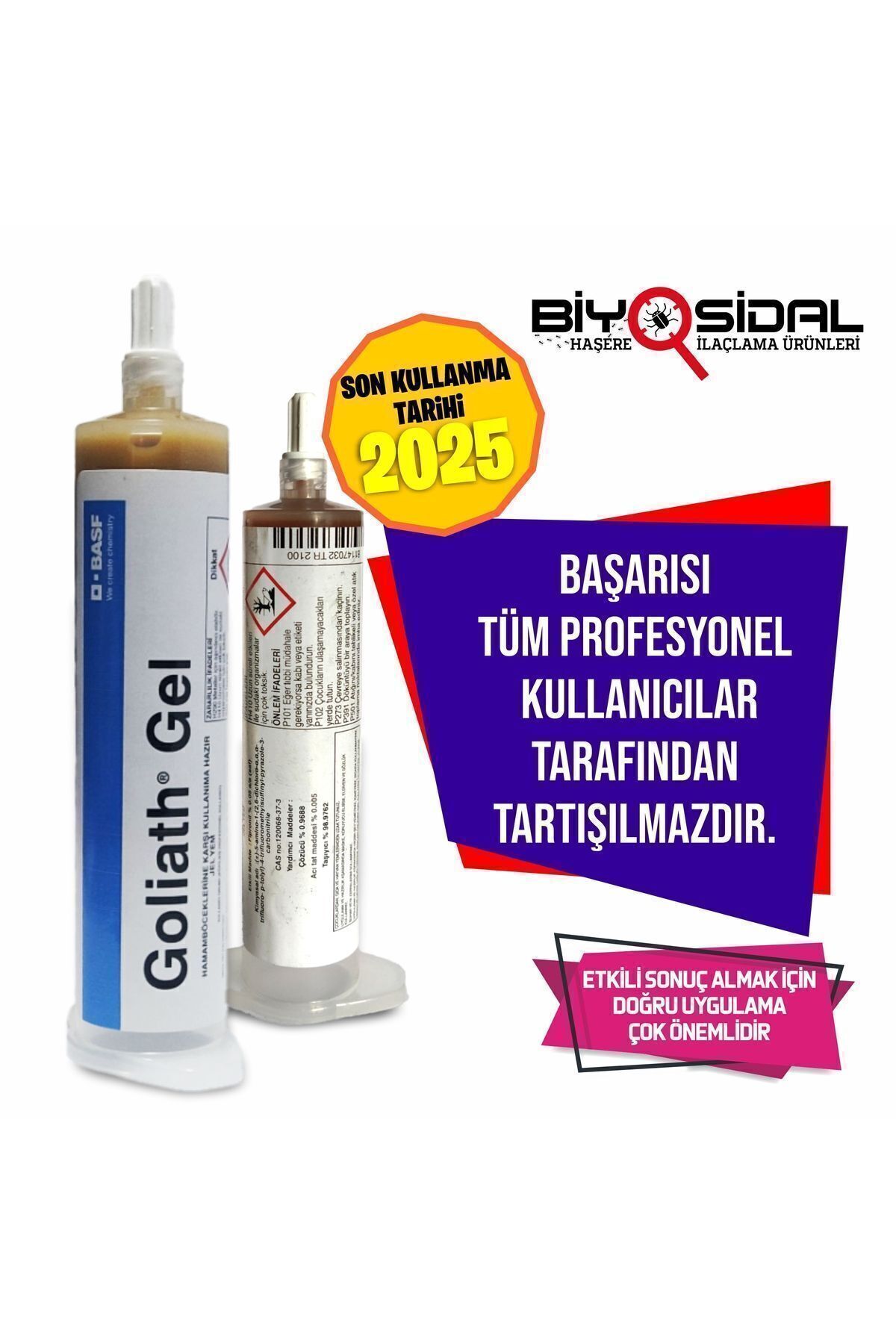 BASF Goliath Hamamböceği Jel 35 gr 2026/08Fiyatı, Yorumları - Trendyol