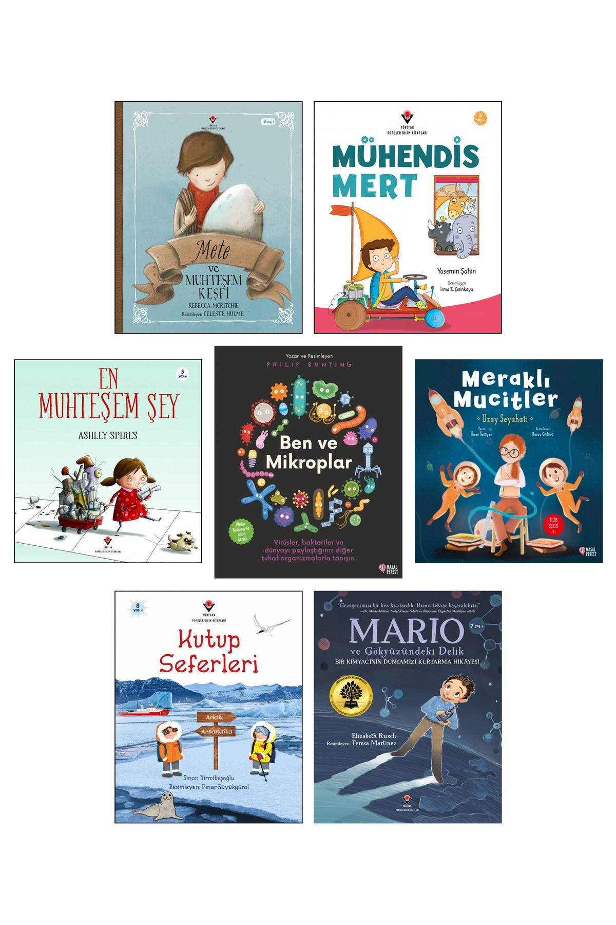 Tübitak Yayınları Mete ve Muhteşem Keşfi Mühendis Mert En Muhteşem Şey ...