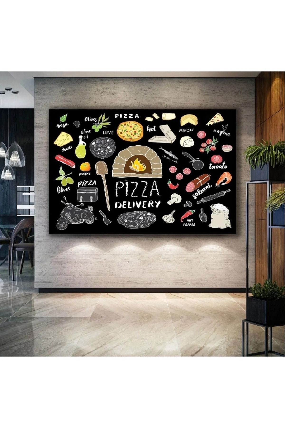 Şehzat Design Pizza Menü Peynir Domates Parmesan Mutfak Restoran Cafe ...