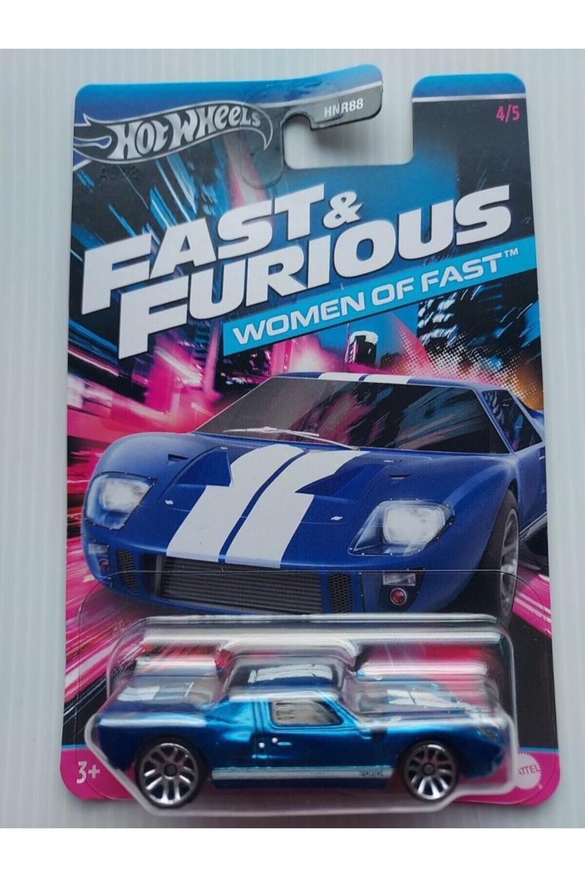 HOT WHEELS Fast and Furious Women Of Fast Ford GT40 4/5 Model Araba ...