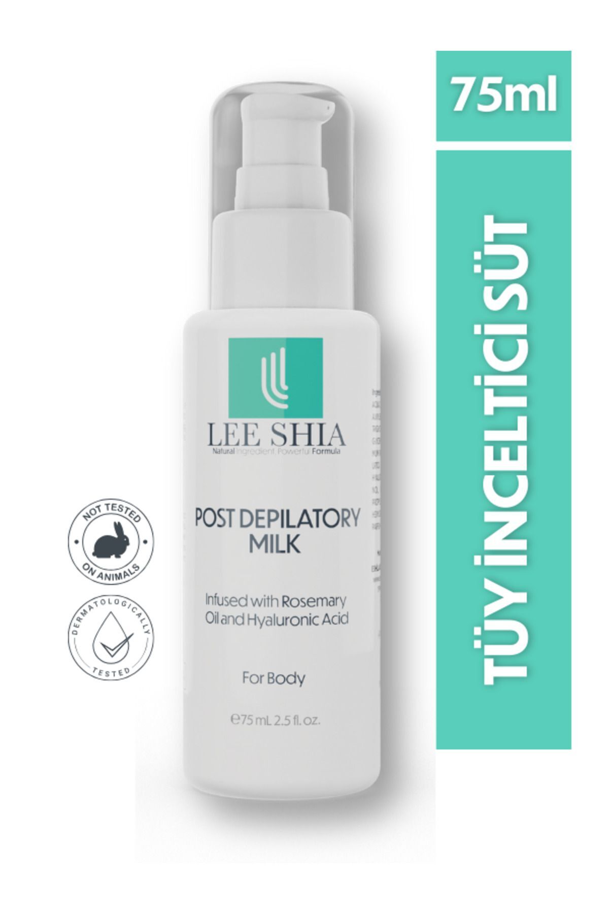 Lee Shia Tüy Inceltici Süt 75 ml (HYALÜRONİK ASİT, ISIRGAN EKSTRAKTI ...